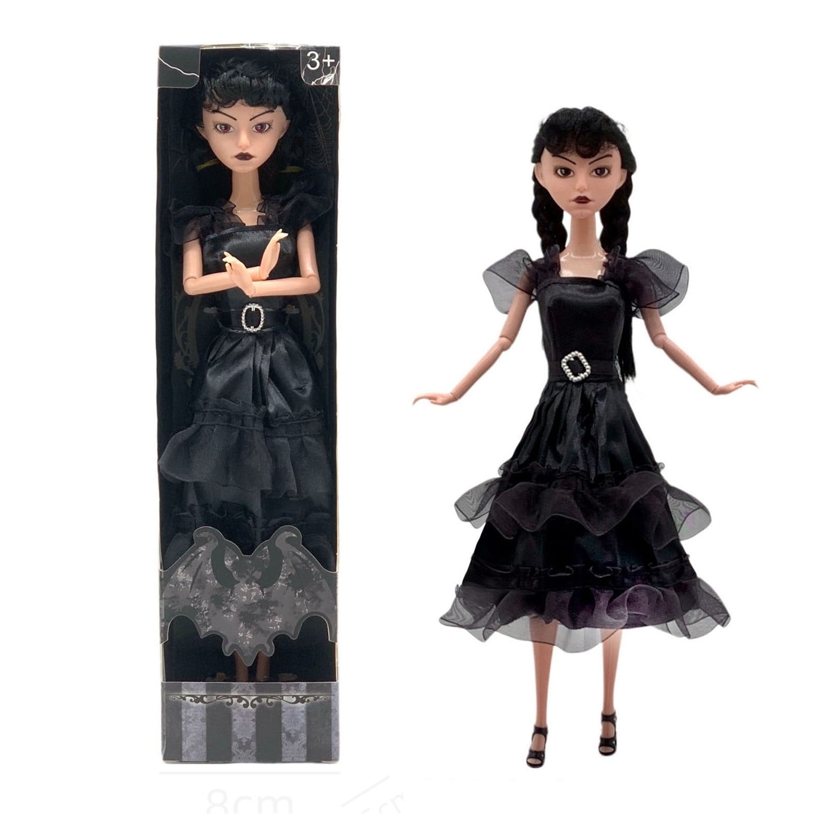 Swooo 12.5 INCH Exquisite Wednesday Addams Action Figures, Wednesday ...