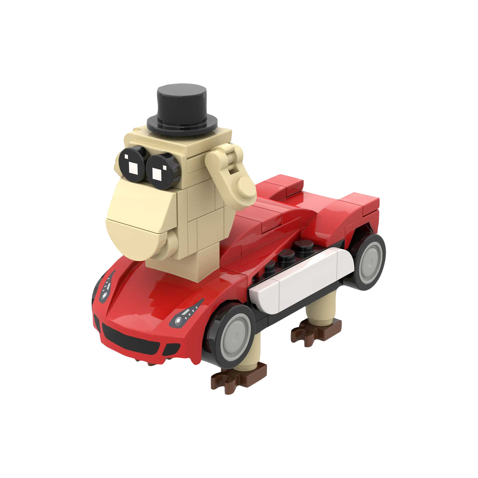 Swooo 3.5 INCH Italian Brainrot Ai Italian Animals Building Blocks for ...