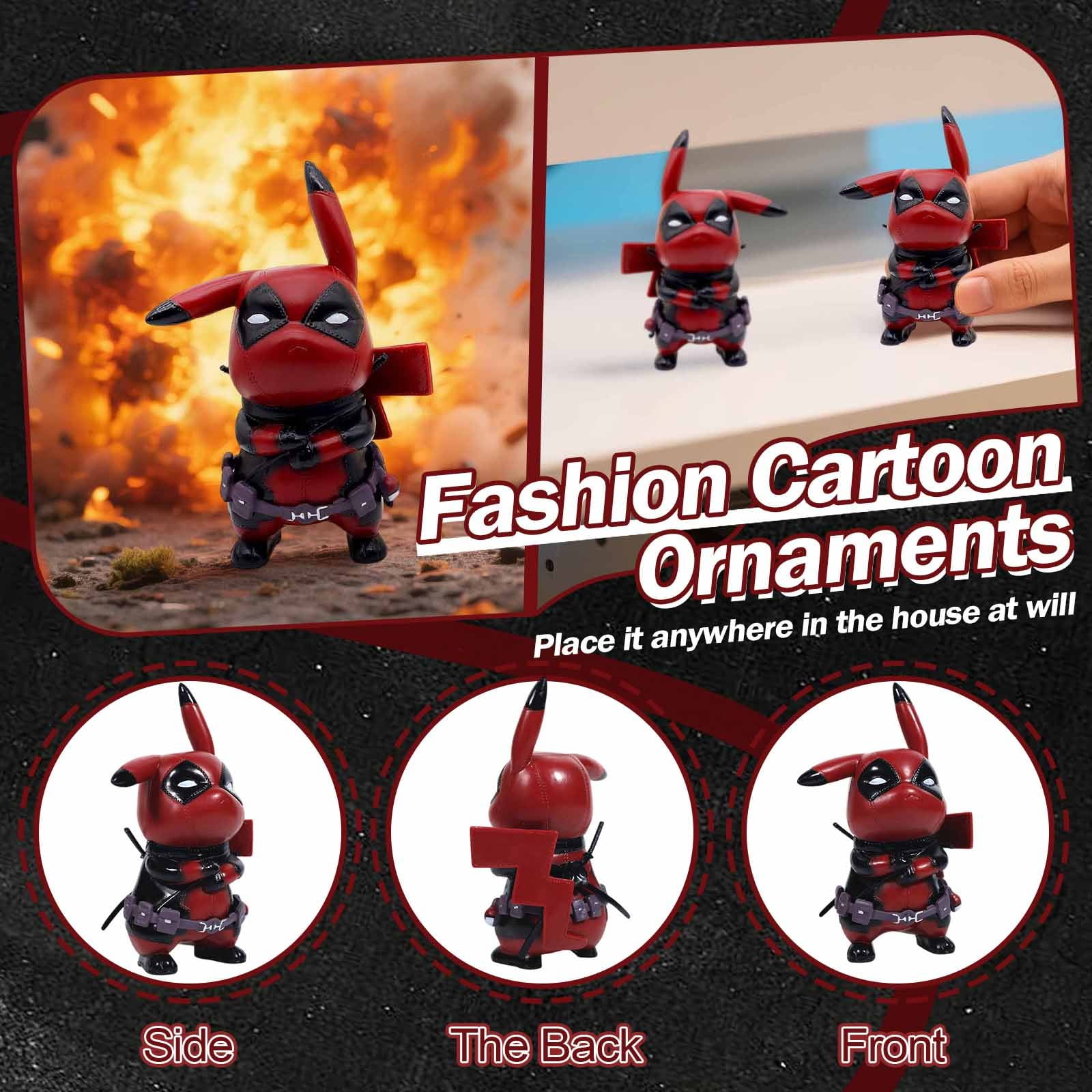 Swooo 4.7 INCH Exquisite Deadpooll Action Figures, Attractive Superhero ...