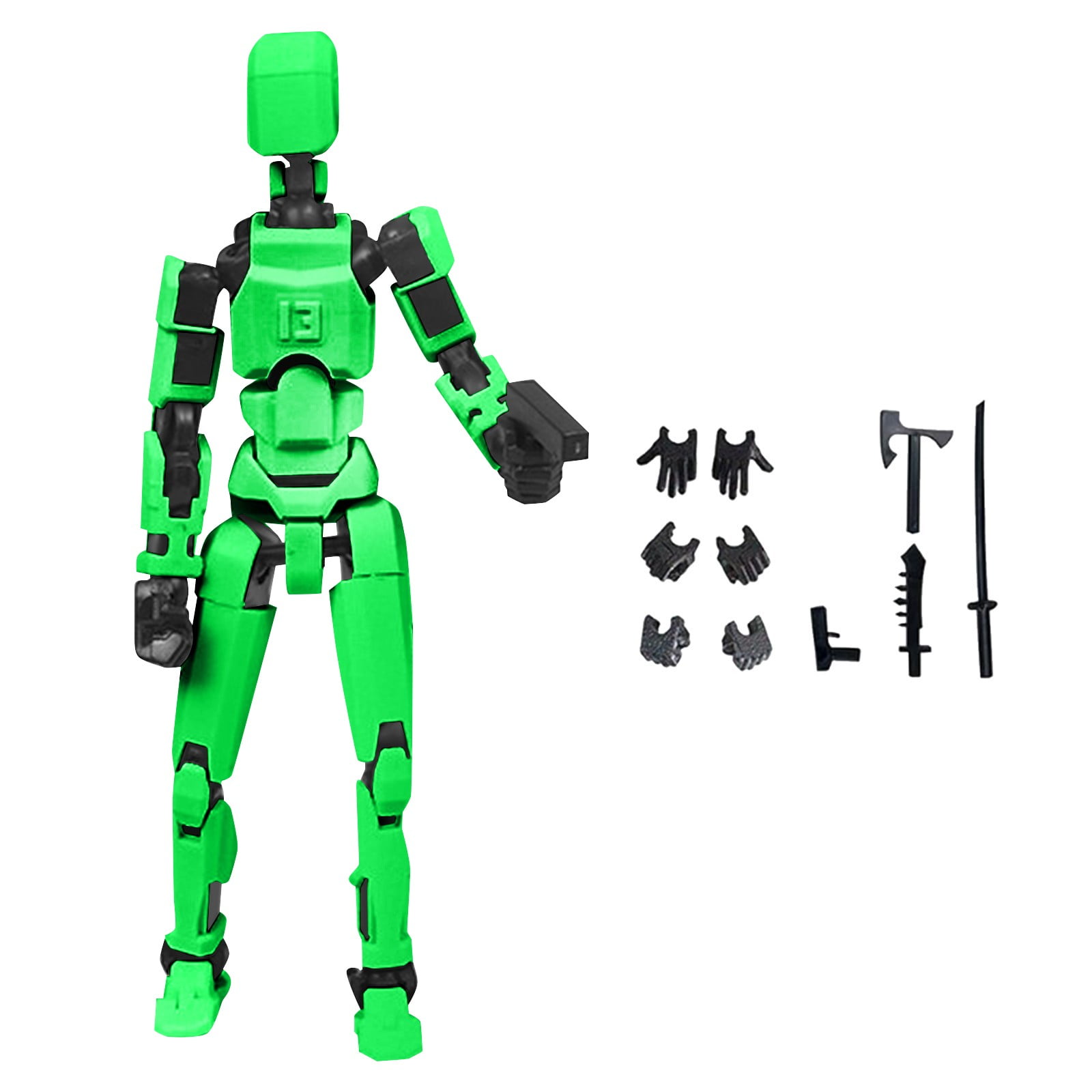 Swooo 5.1 INCH Joint &Limb 3D Printed Doll Action Figures, Attractive ...