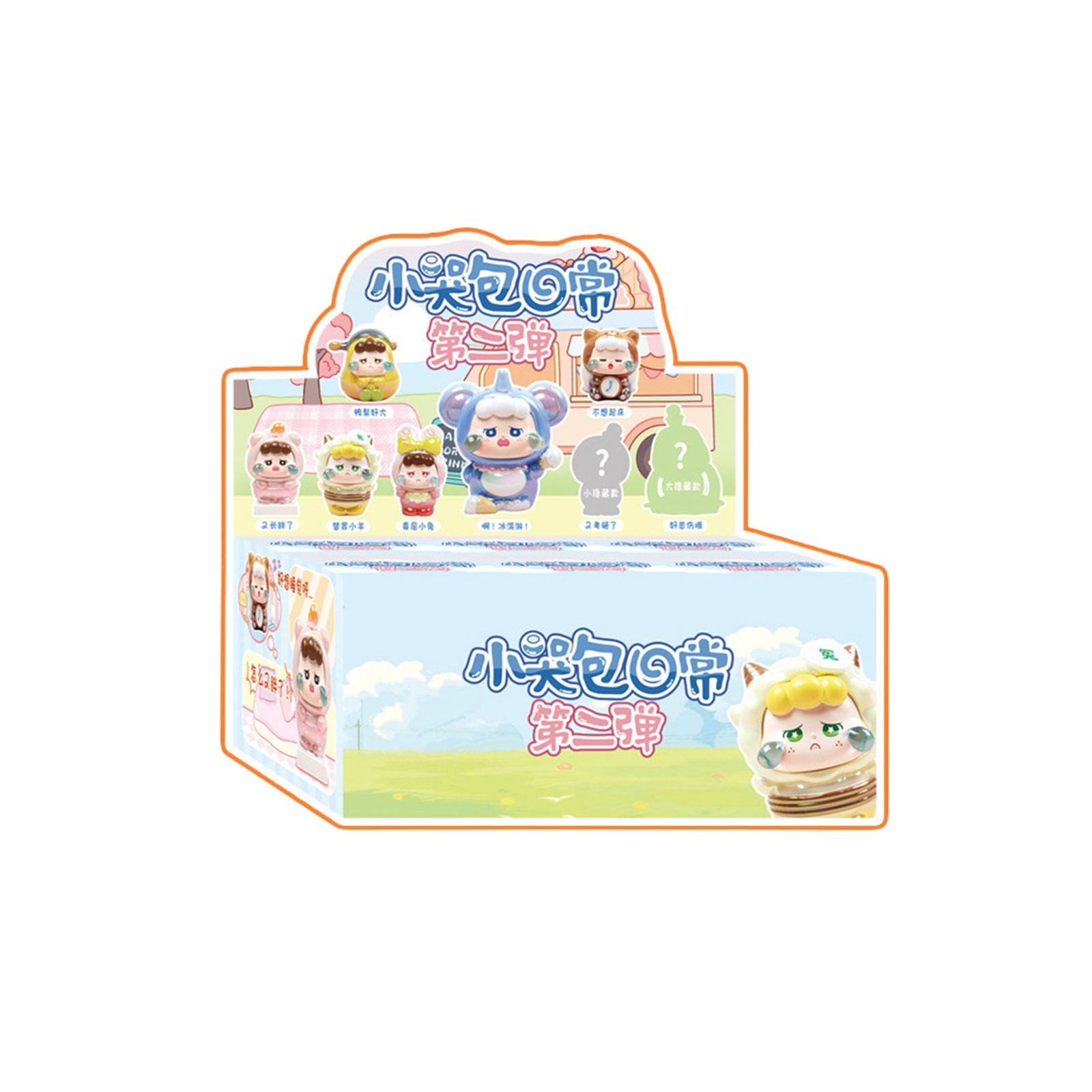 Swooo 6 PCS Exquisite Little Crybaby Daily Action Figures Mystery Box ...