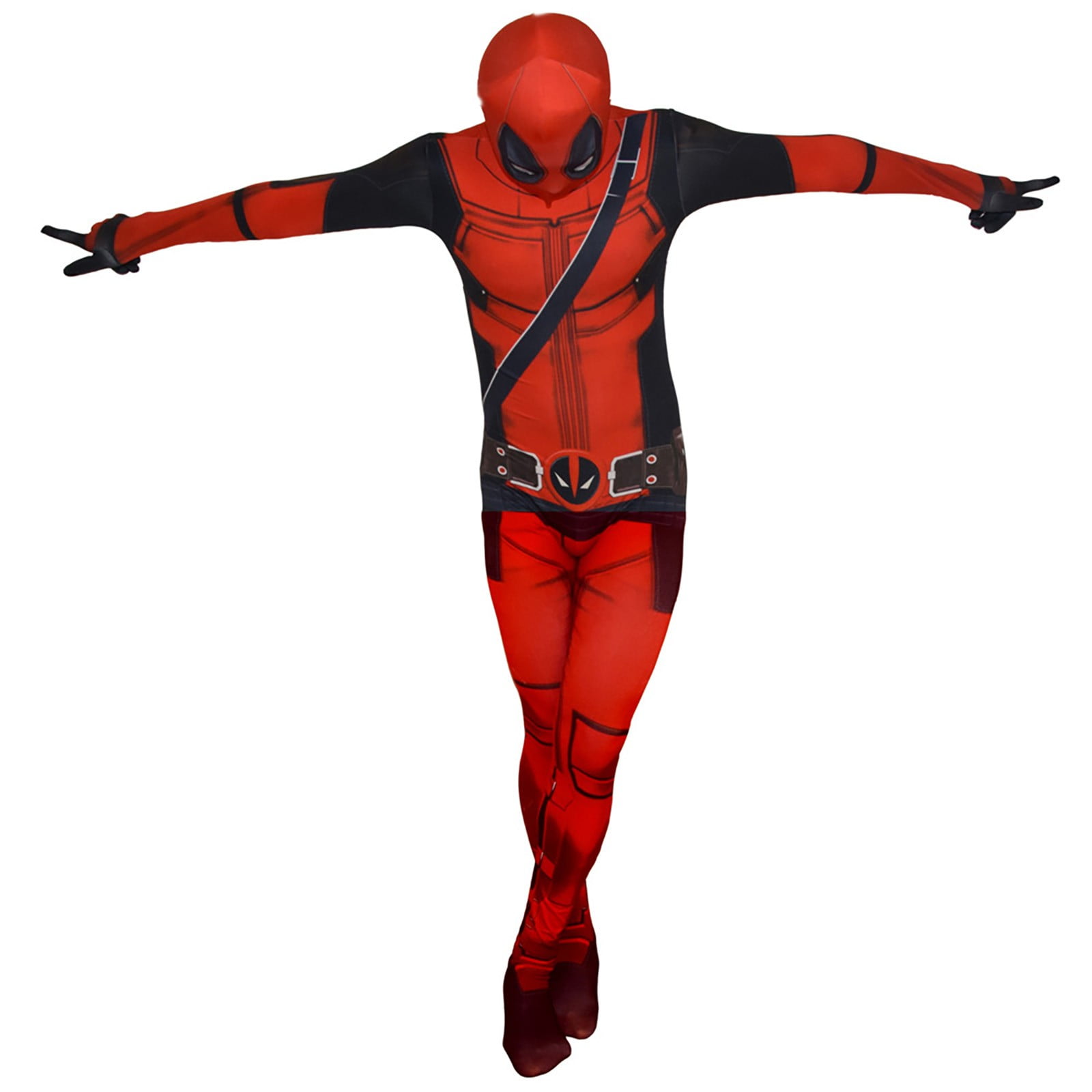Swooo DeadpooI Costume, Superhero Costume Suits Party Cosplay 3D Style ...