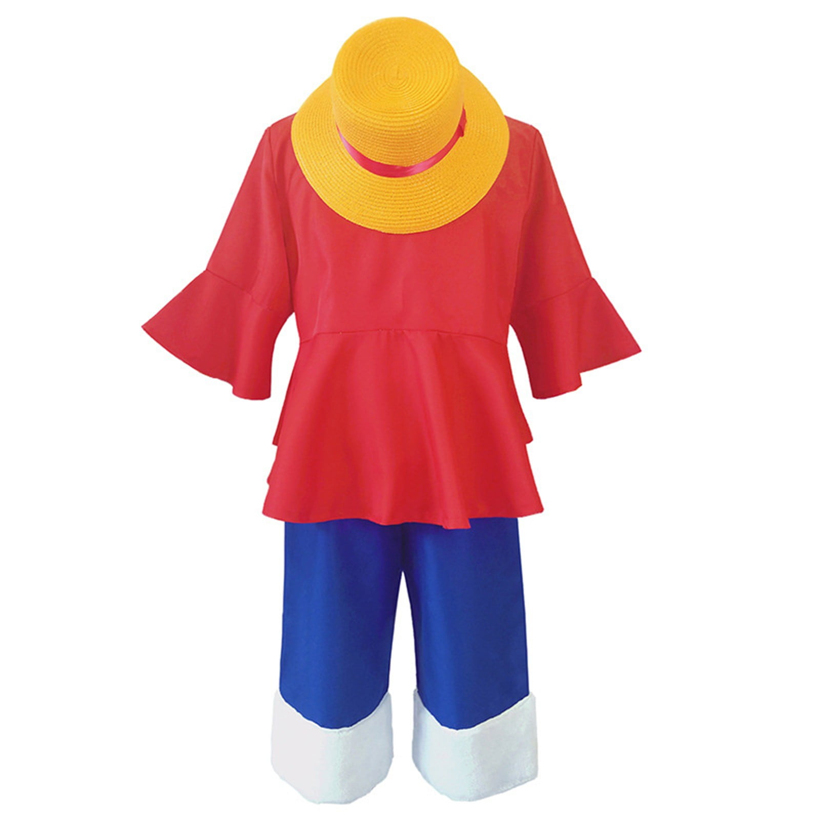 Swooo One Piece Costume, Monkey D. Luffy Costume Suits Party Cosplay 3D ...