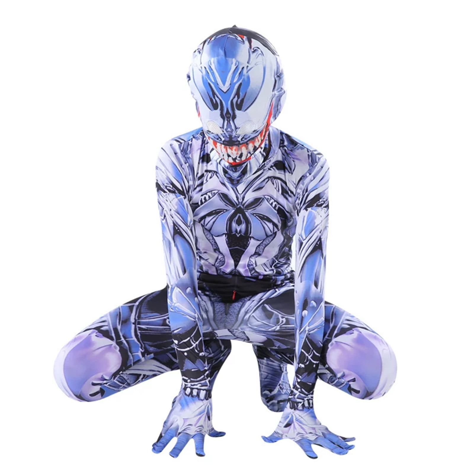 Swooo Venom Costume with Mask, Superhero Costume Suits Party Cosplay 3D ...