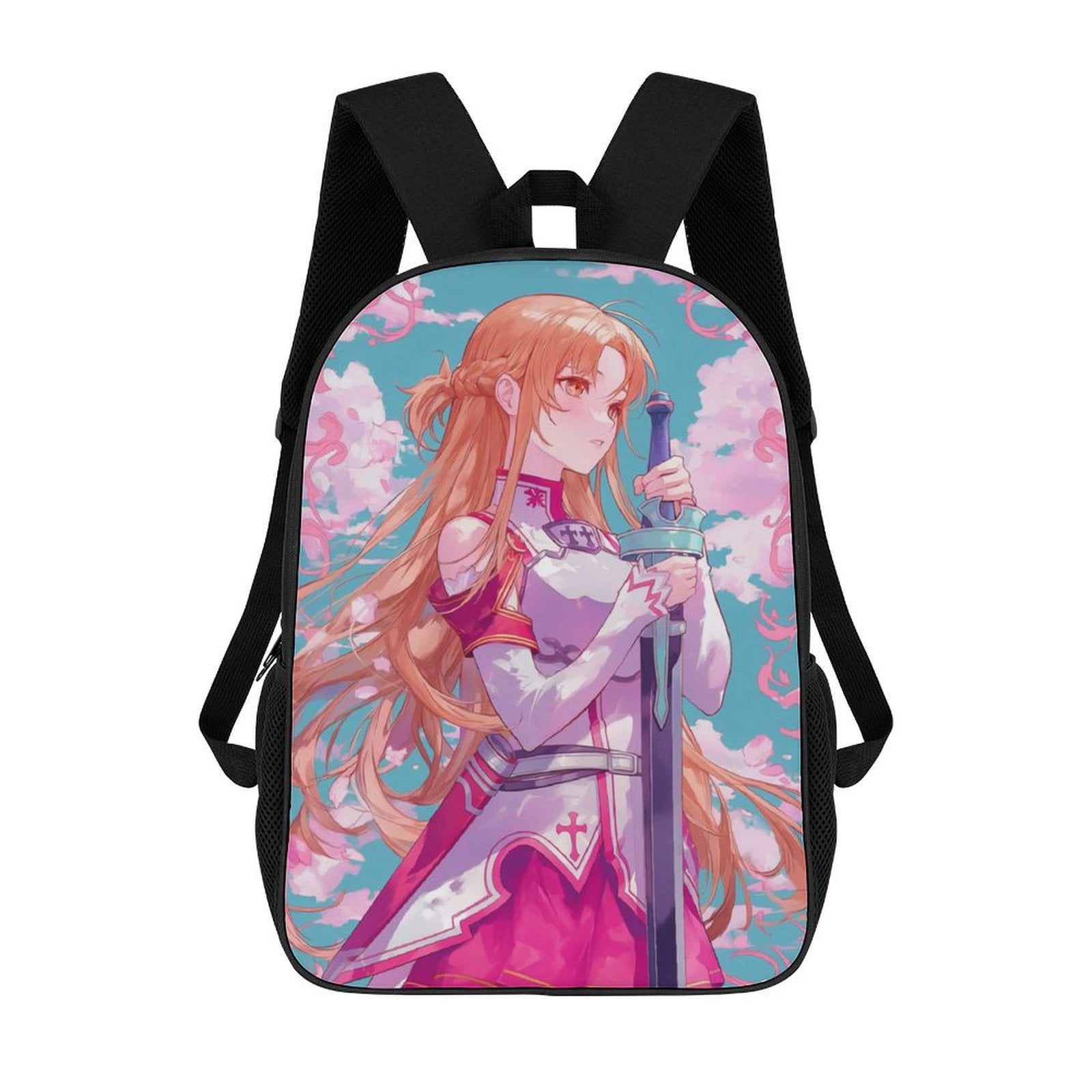 Sword Art Online 17 Inch Large Capacity Backpack,casual Travel Backpack ...