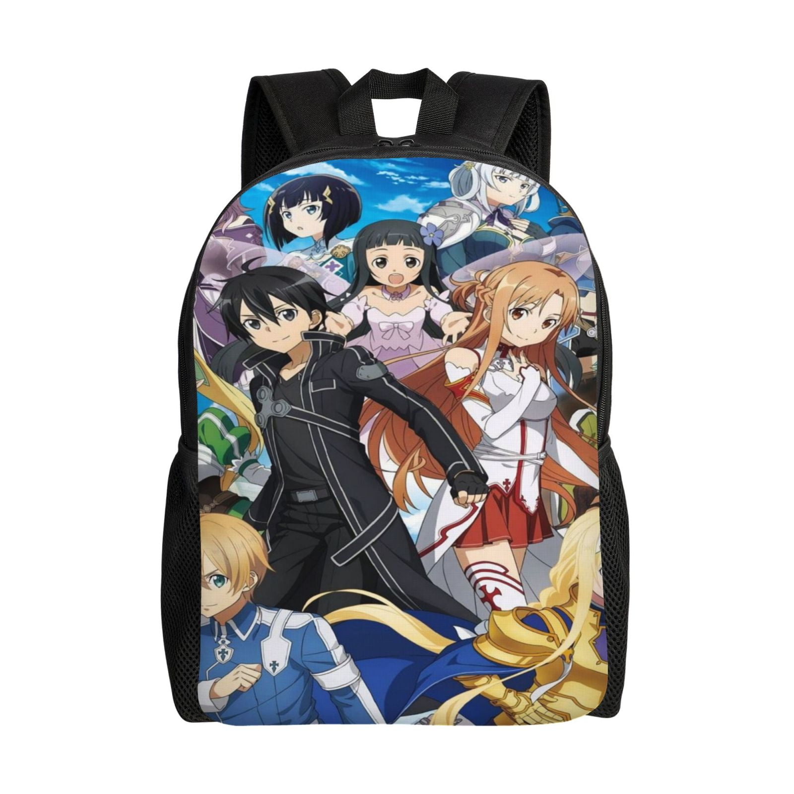 Sword Art Online Anime Backpack Cartoon Travel Bags 3D Printed Casual ...