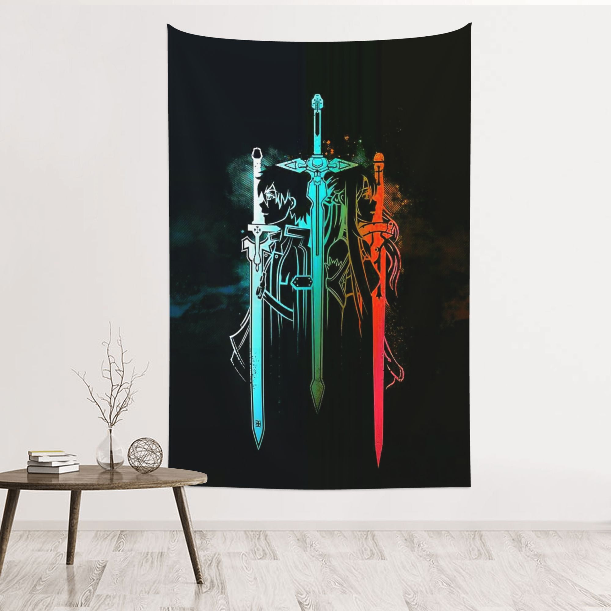 Sword Art Online Anime Tapestry-Anime Poster Wall Art-Anime Birthday ...