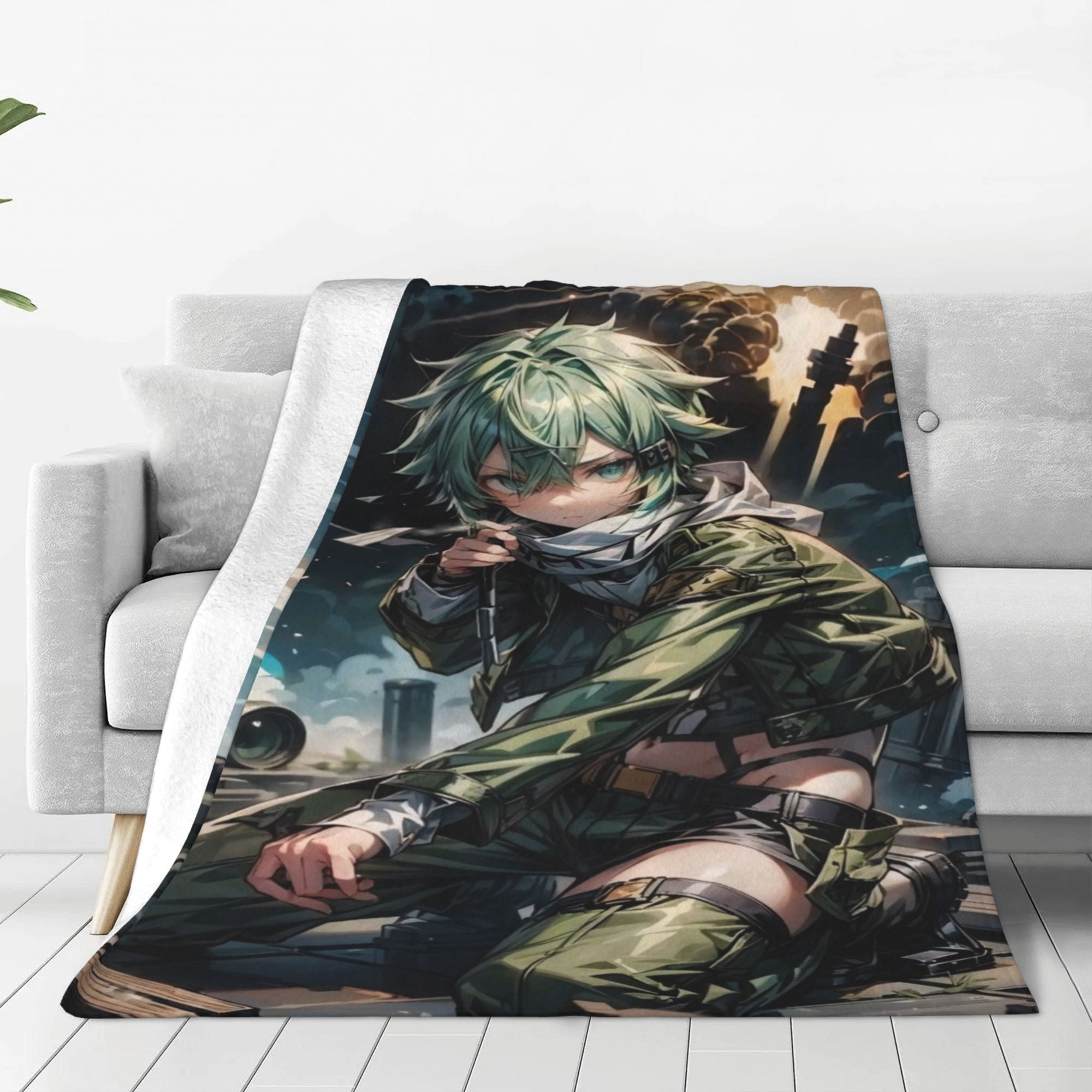 Sword Art Online Anime Throw Blanket Soft Plush Travel Blankets For ...