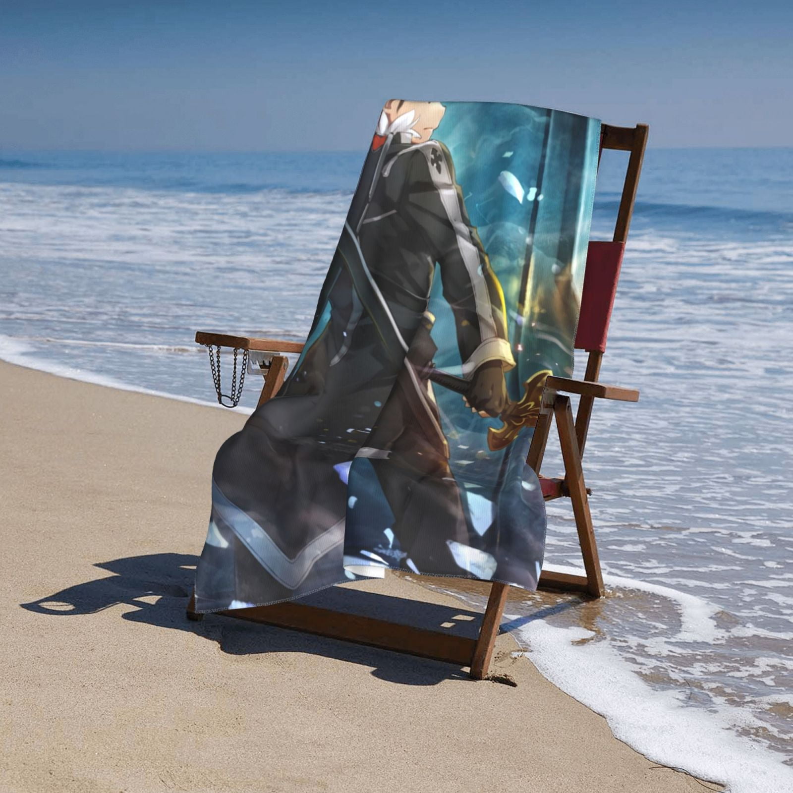 Sword Art Online Anime Towel Absorption Quick Dry Absorption Luxury ...