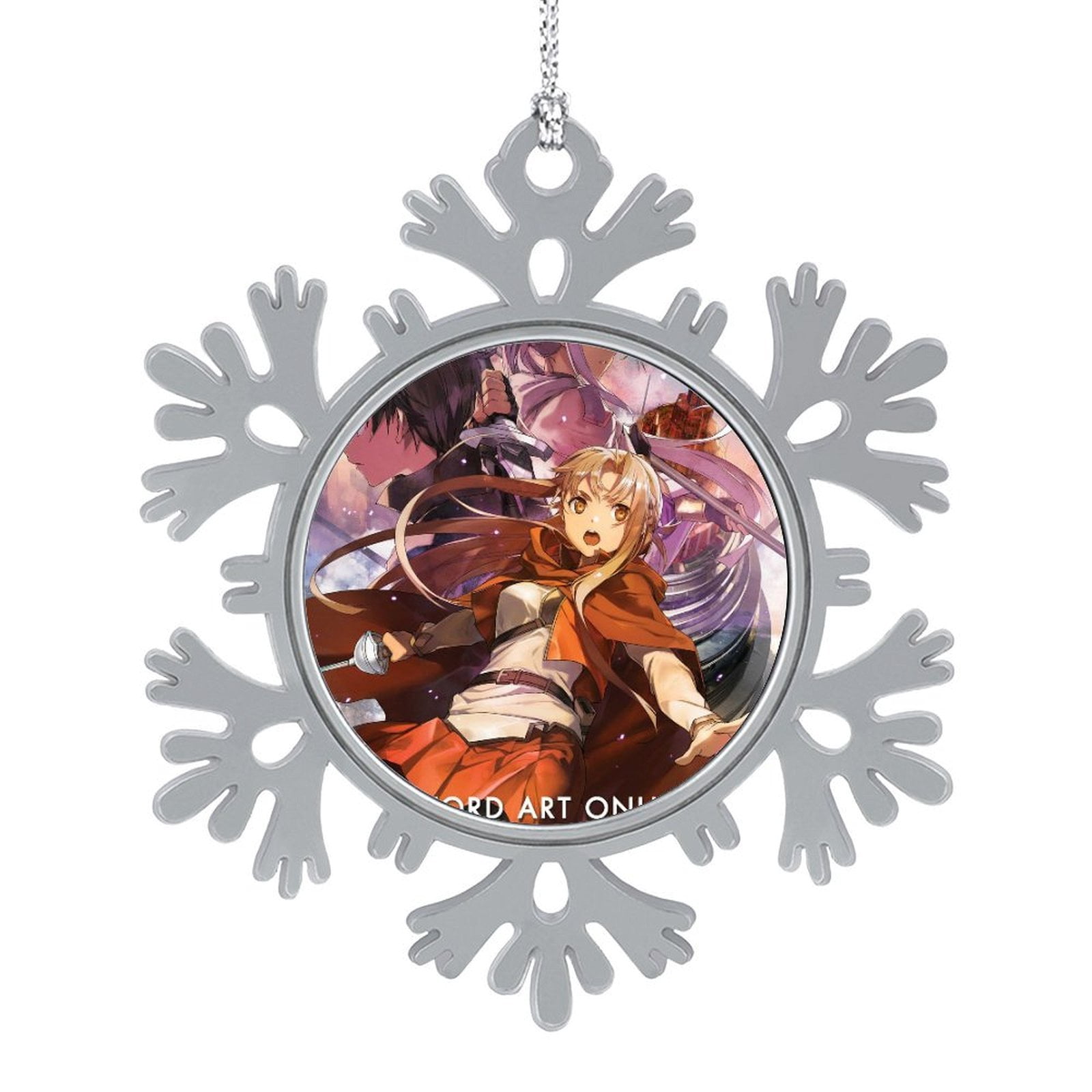 Sword Art Online Aria of A Starless Night Christmas Hanging Snowflake ...