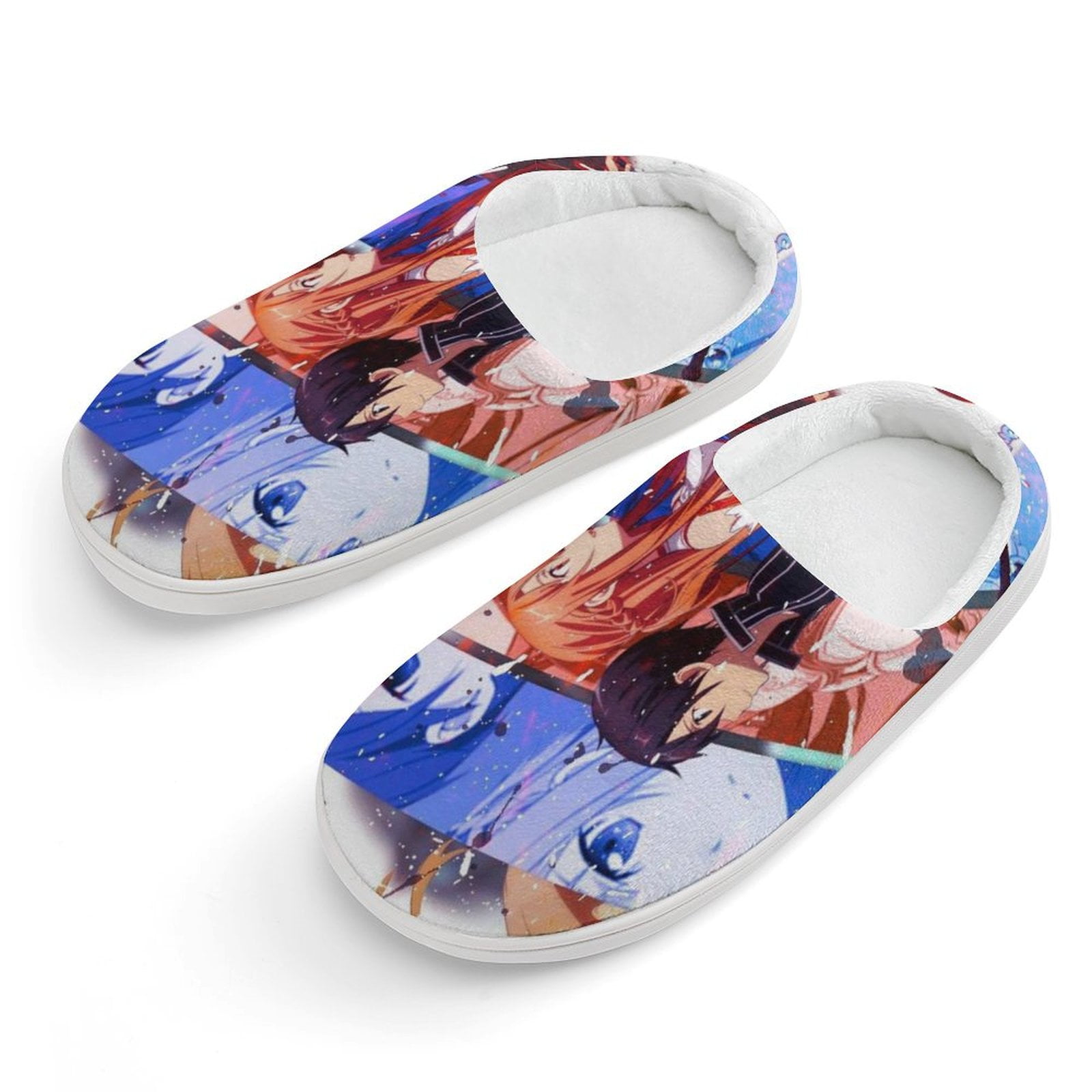Sword Art Online Characters Winter Plush Slippers for Boys Girls Soft ...