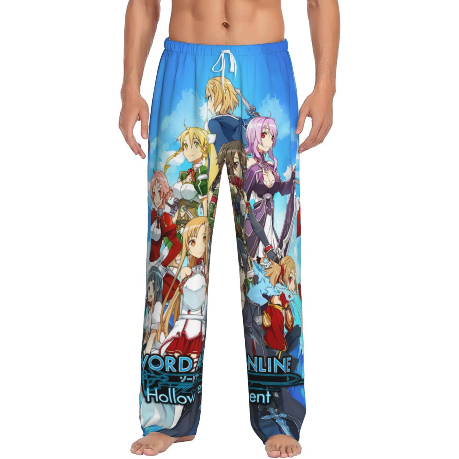 Sword Art Online Hollow Fragment Men's Pajama Pants Lounge Fashion ...