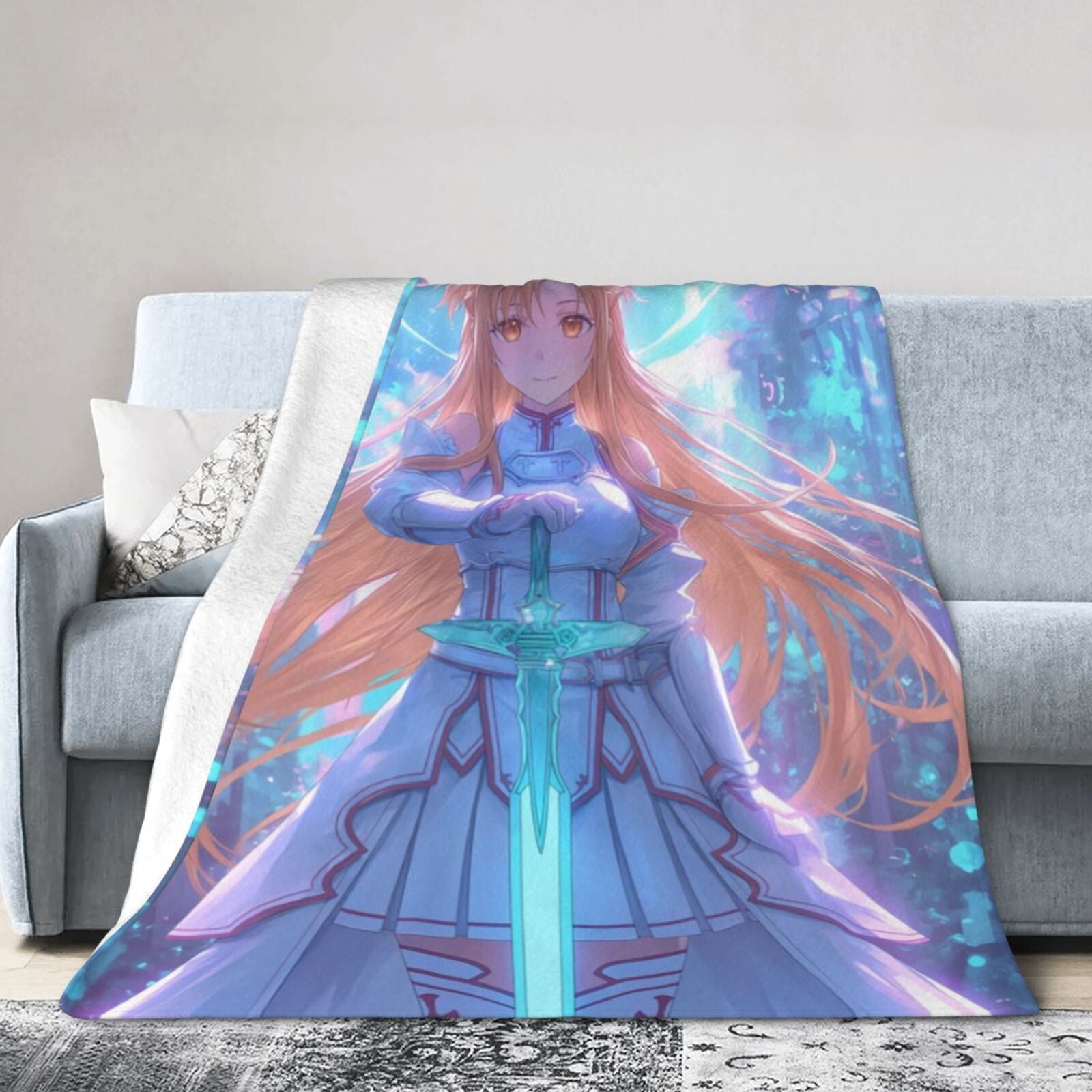 Sword Art Online Hotel Blanket, Anime Blanket For Bed, Sofa Blanket ...