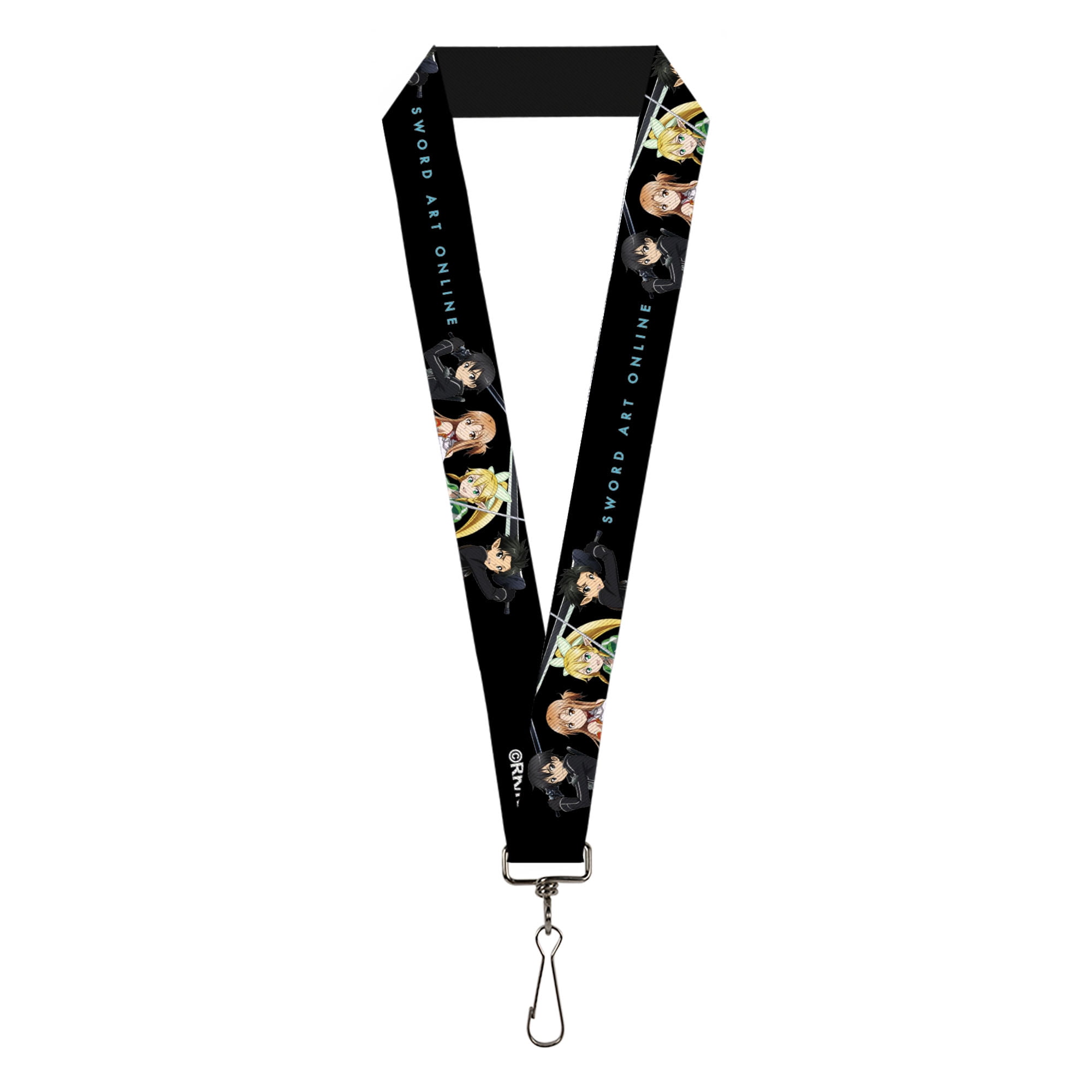 Sword Art Online Lanyard, Sword Art Online Four Character Swords Group ...
