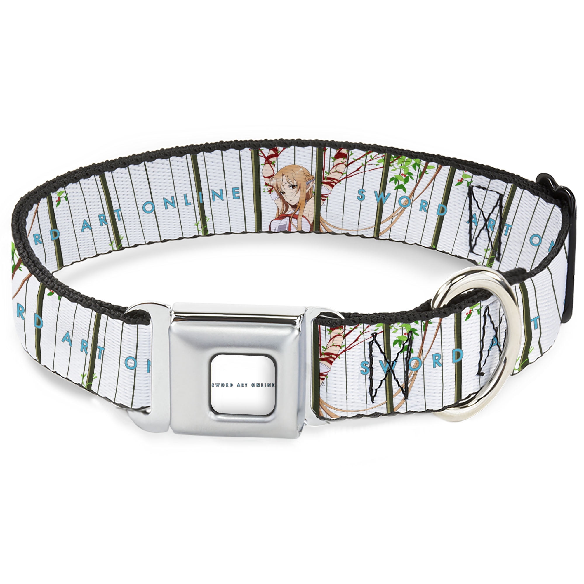 Sword Art Online Pet Collar, Dog Collar Metal Seatbelt Buckle, Sword ...