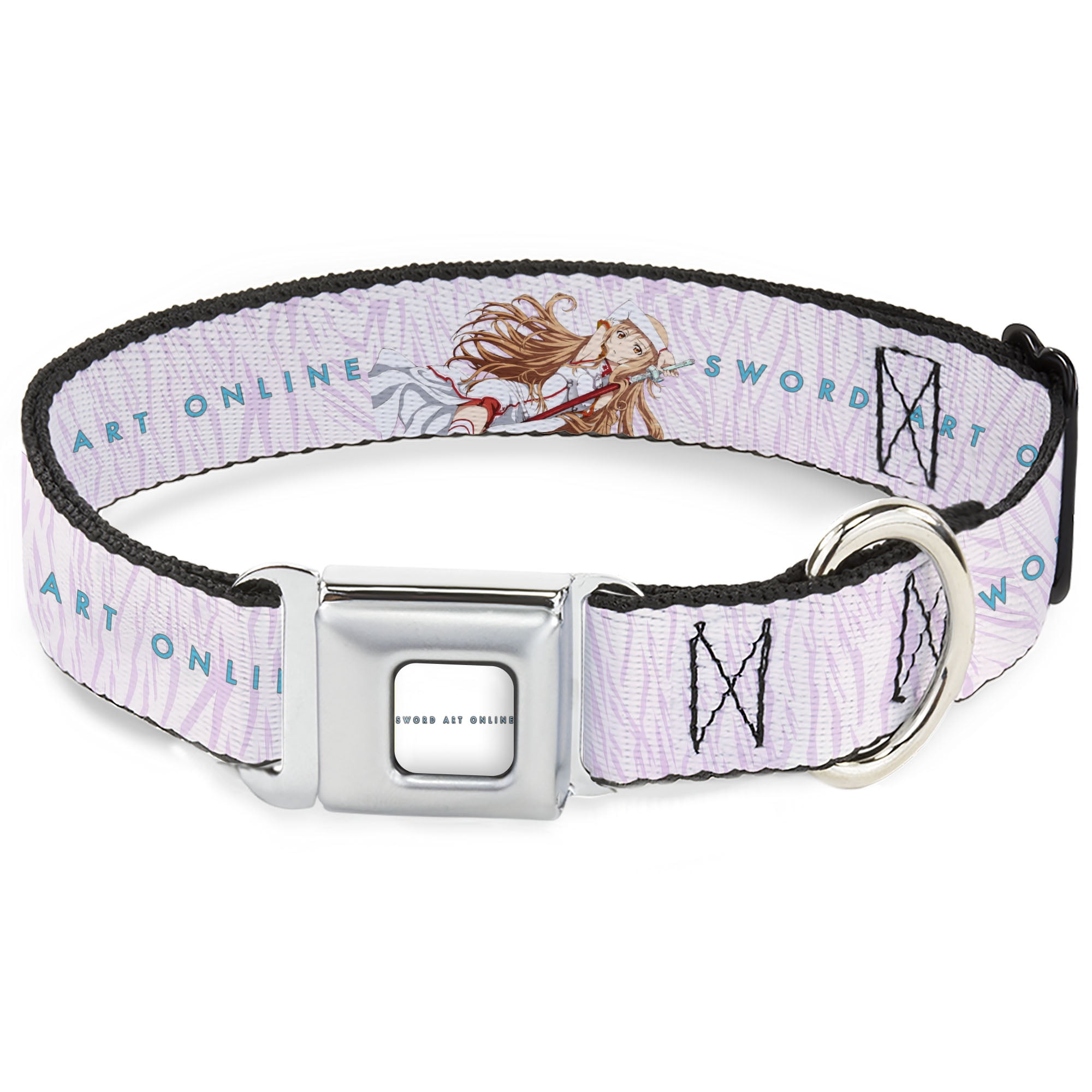Sword Art Online Pet Collar, Dog Collar Metal Seatbelt Buckle, Sword ...