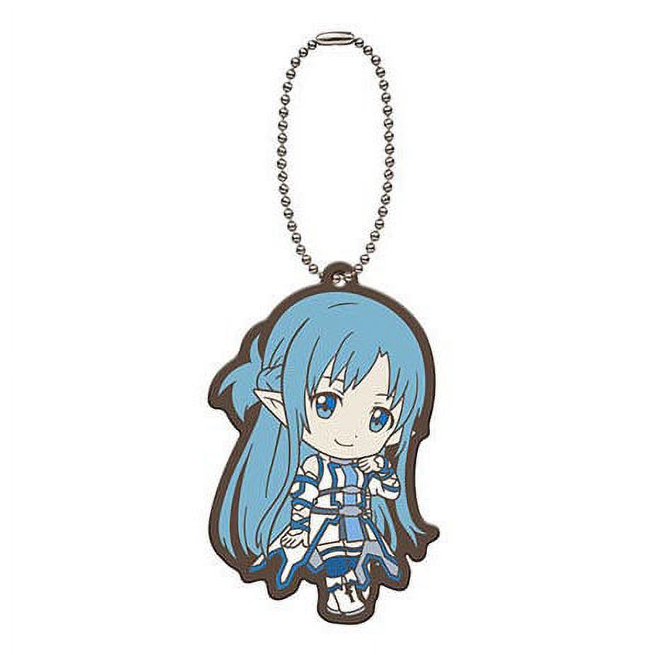 Sword Art Online SAO Capsule Rubber Mascot 01 Key chain - Asuna Mother ...