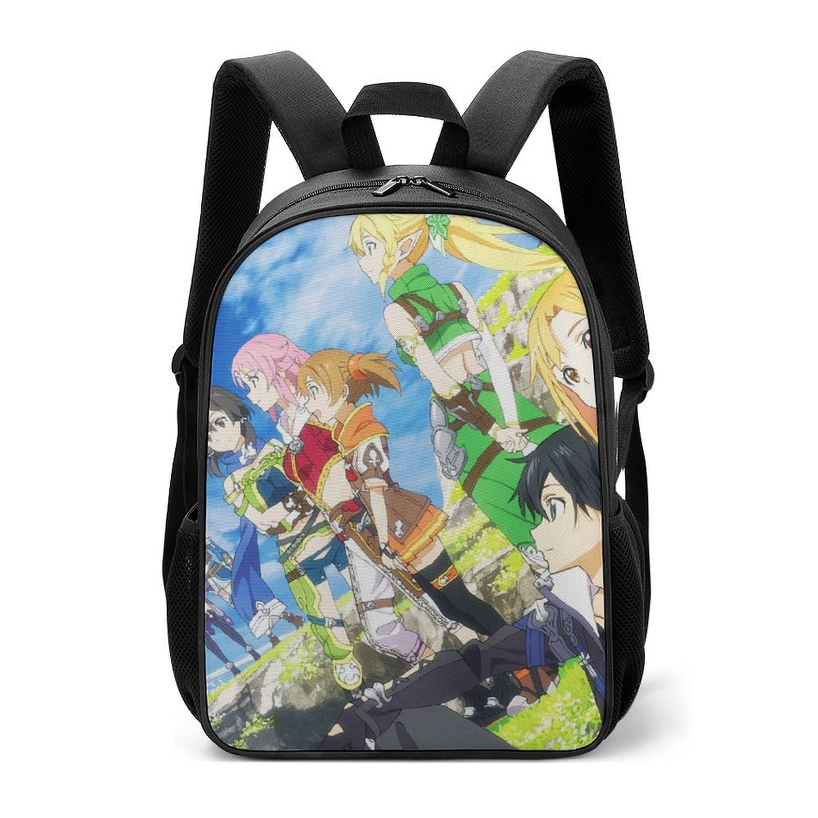 Sword Art Online School Bag Casual Adjustable Backpack Daypack ...