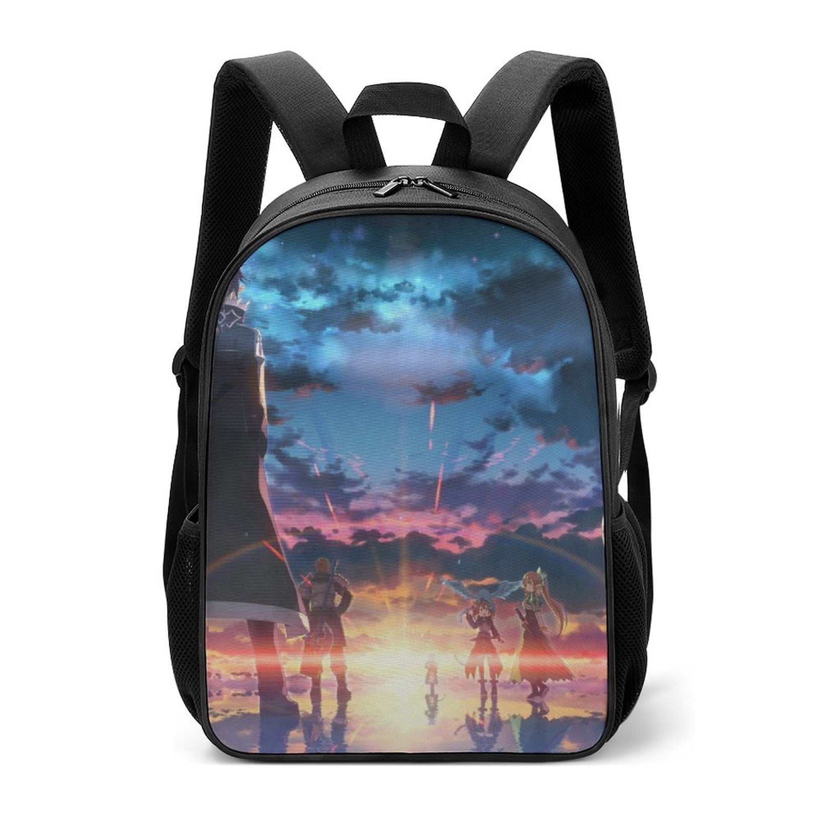 Sword Art Online School Bag Casual Adjustable Backpack Daypack ...
