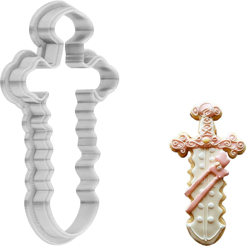 Sword Cookie Cutter 4 Inch Made in USA by WONDERTORY - Walmart.com