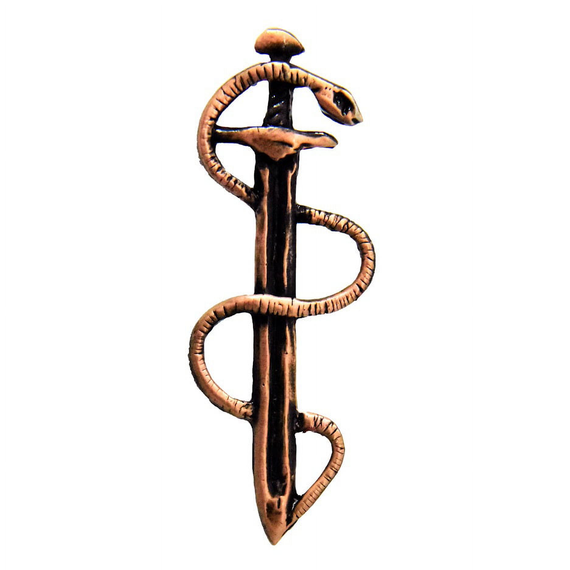 Sword and Snake Pin, Snake, GC002, Rod of Asclepius, Medicine, Sword ...