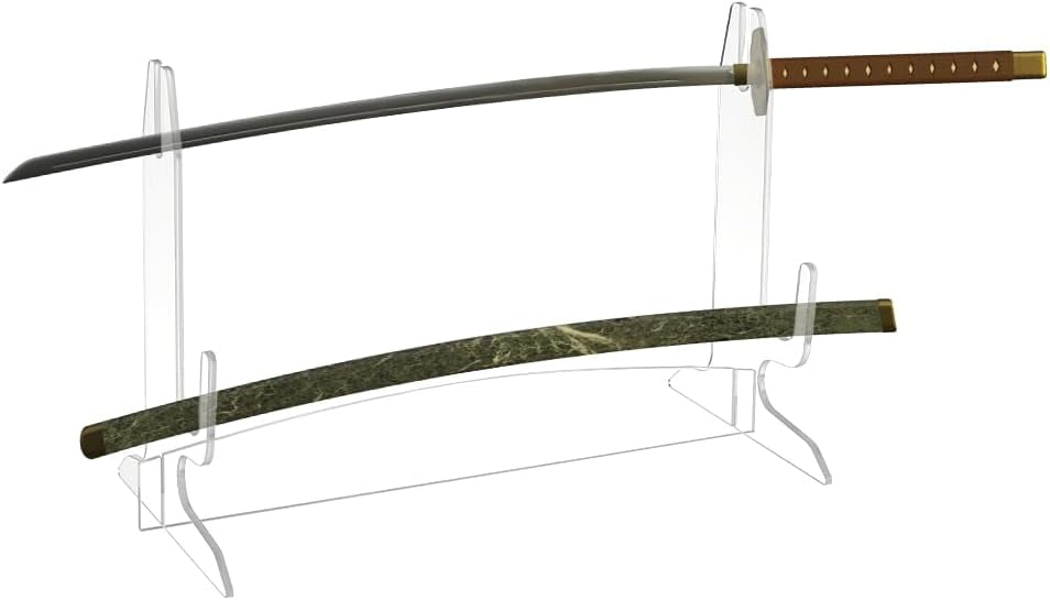 Sword Stand Acrylic Sword Holder Display Two-Layer Desktop Sword ...
