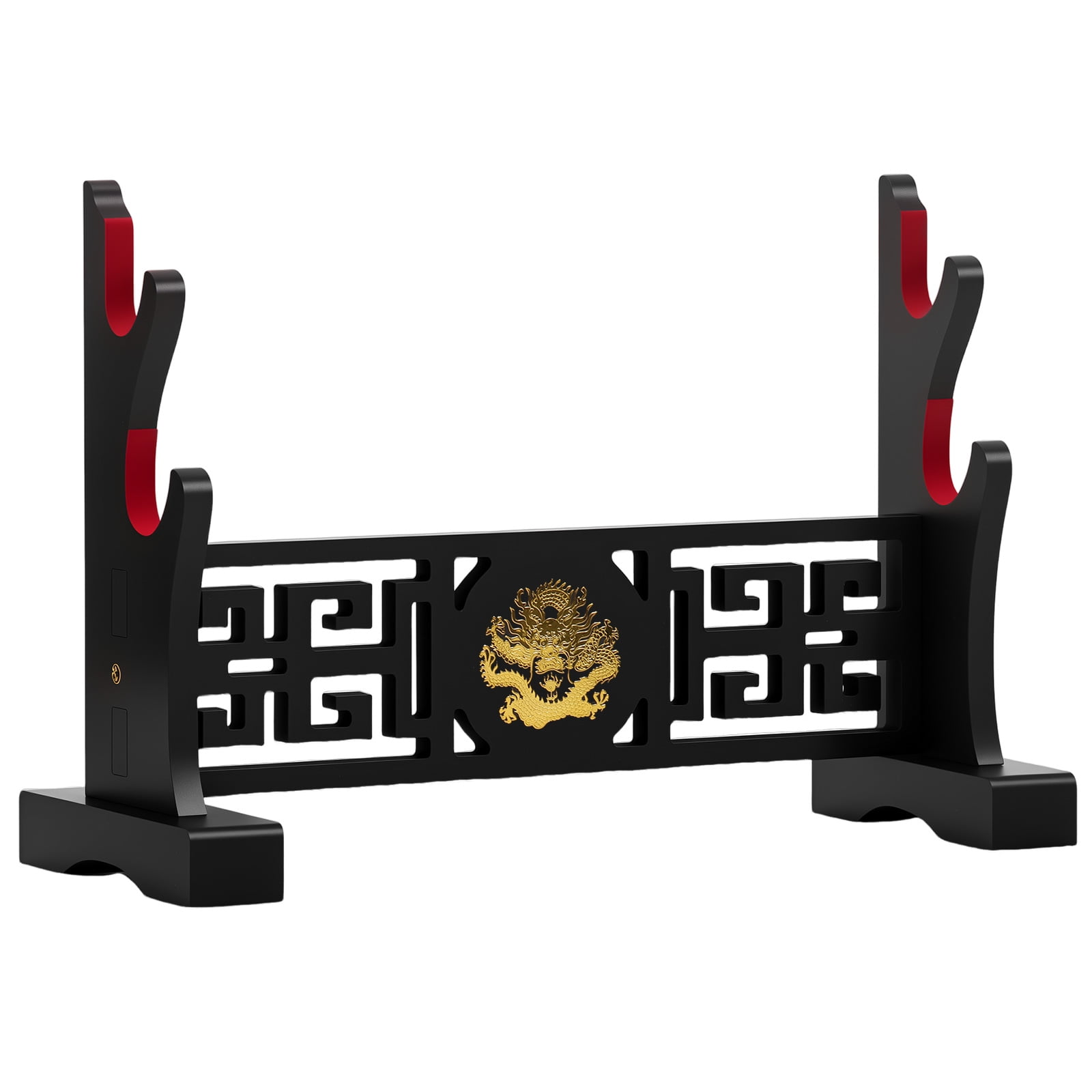 Sword Stand Display Wood Sword Stand Holder 2 Layer Display Sword Stand ...