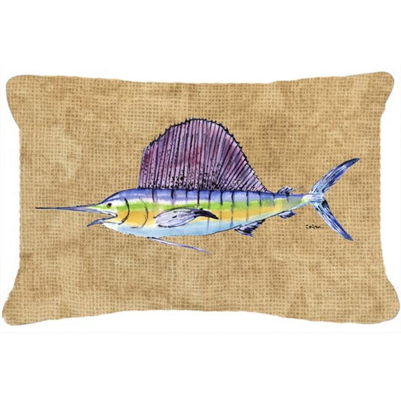 Swordfish Indoor & Outdoor Fabric Decorative Pillow - Walmart.com