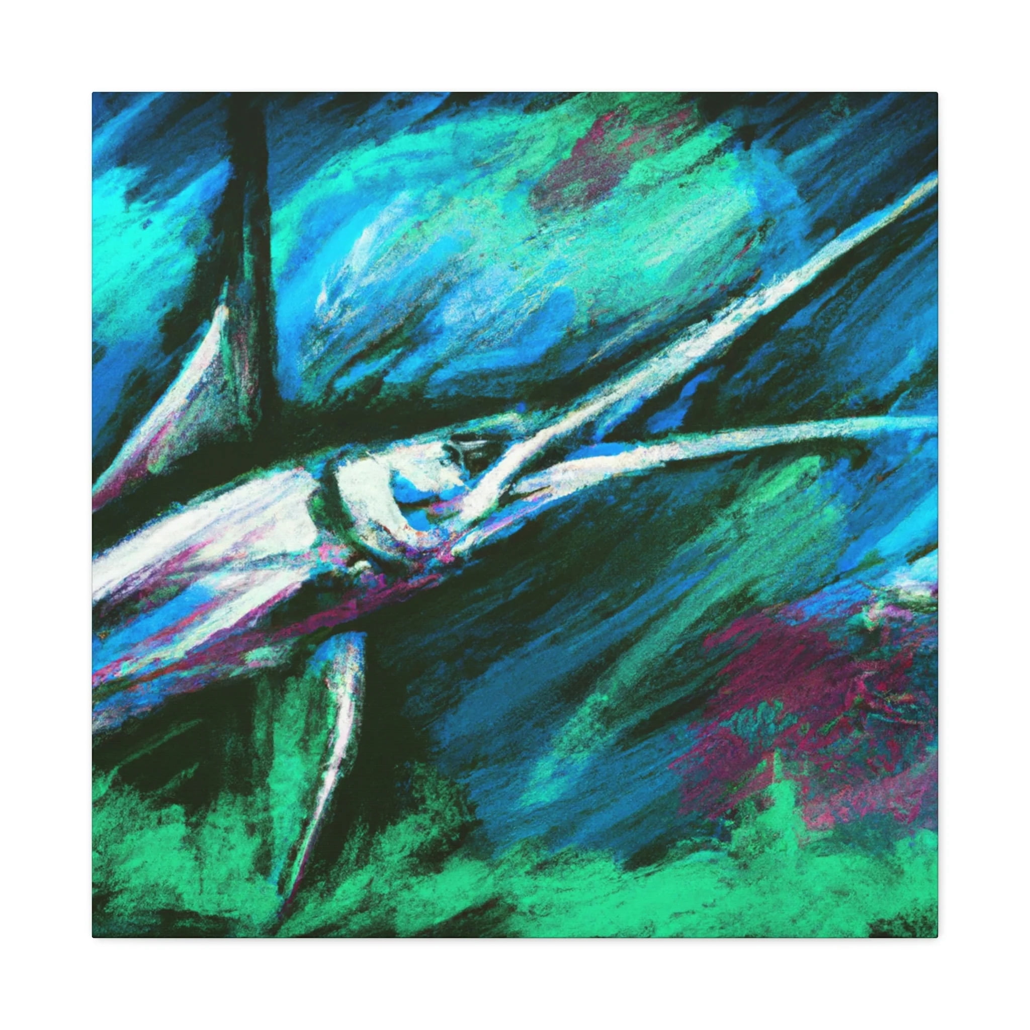 Swordfish Sword Dance - Canvas - Walmart.com