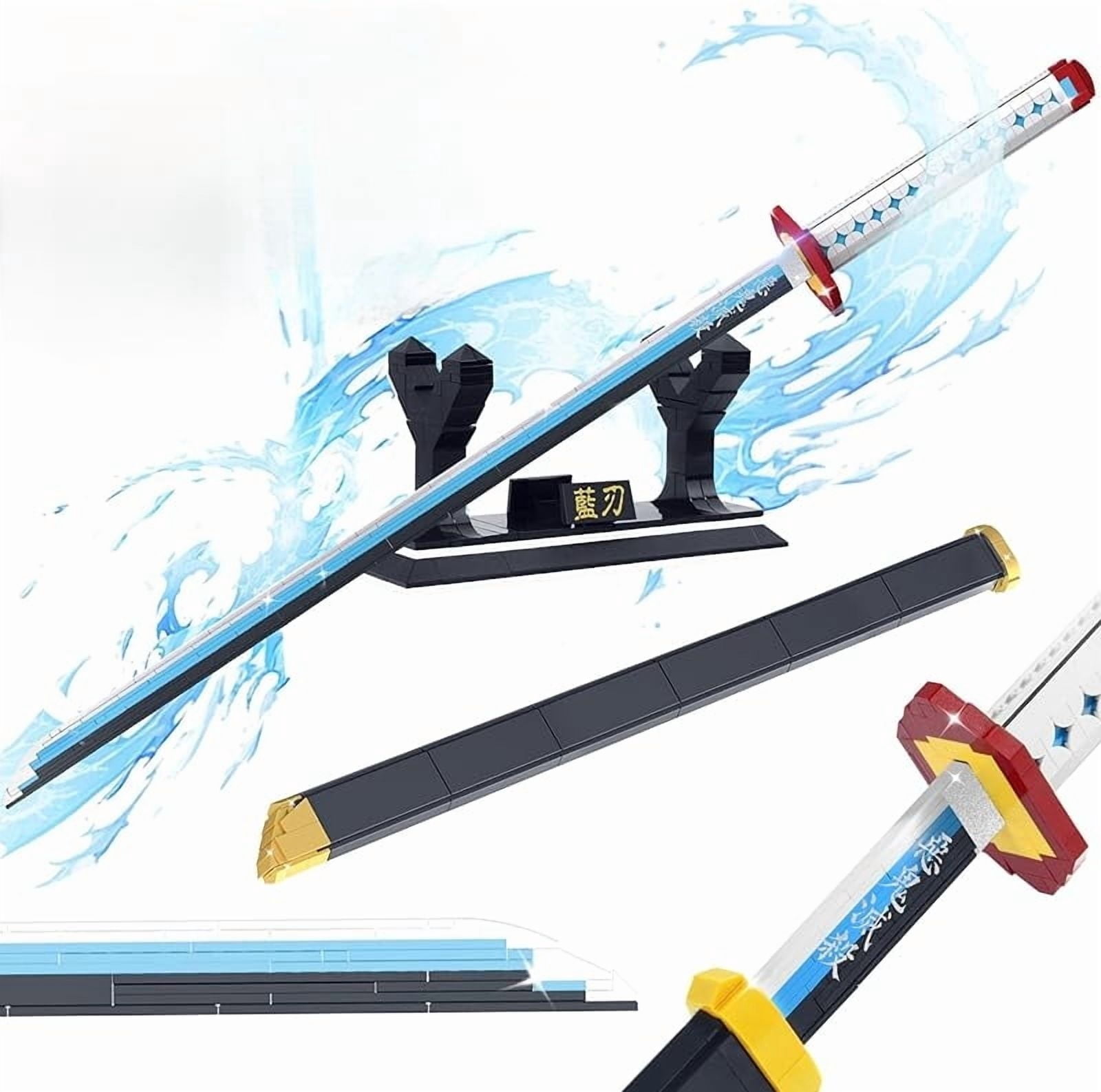 Swords Building Block for Adults and Kids, 39in Tomioka Giyuu Sword ...