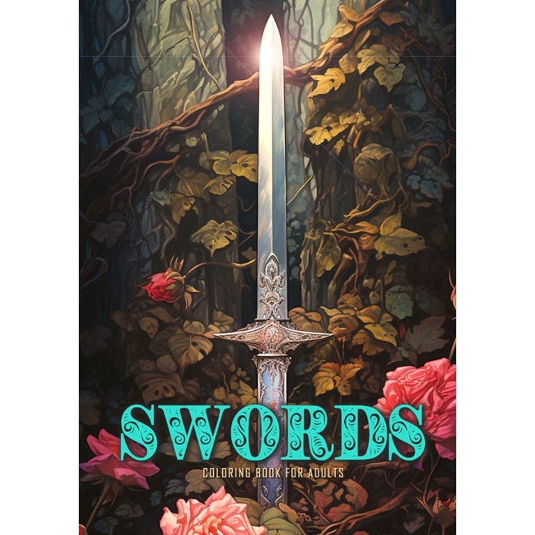 sword coloring book