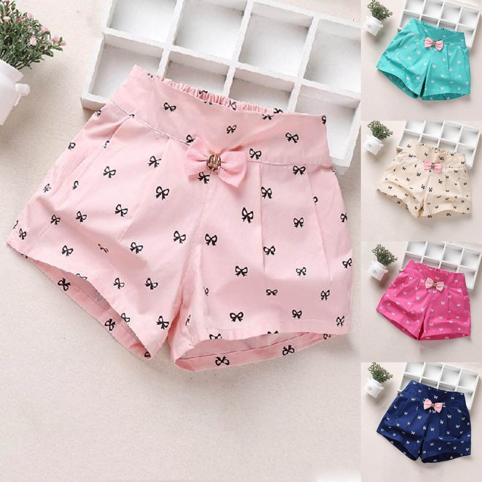Swuxness Girls Casual Sports Shorts Pants, Toddler Summer Pant, Kids ...