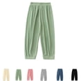 Swuxness Kids Leisure Long Pants Summer Light Pleasant Shield Daily ...