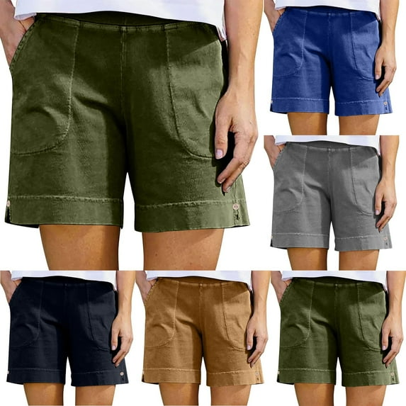 Swuxness Women Shorts Pants, Spring and Summer Casual Pants, Ladies ...
