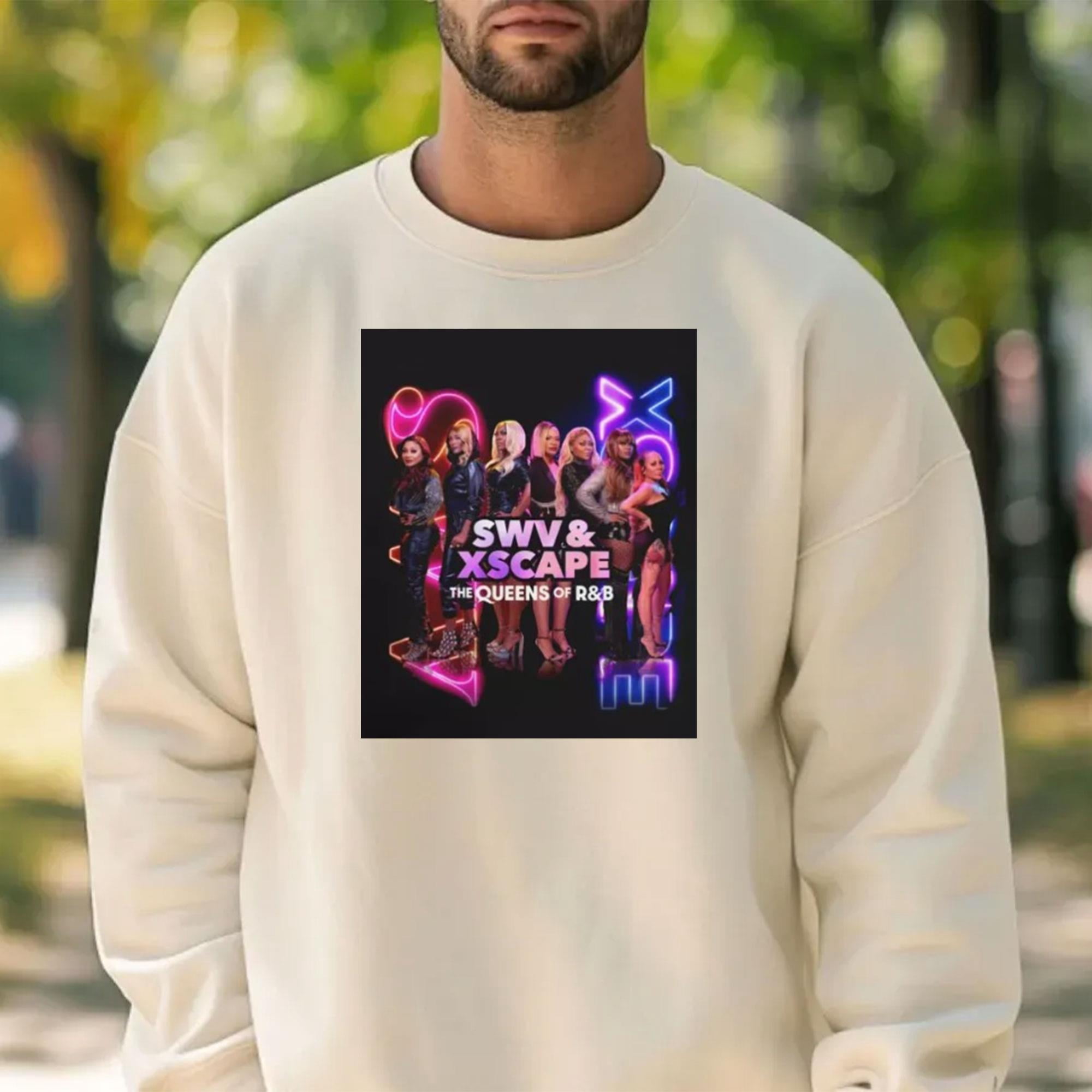 Swv And Xscape Queens Of Rb T-Shirt, Swv And Xscape 2024 Tour Shirt ...
