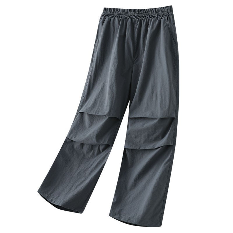 Sxaura Cargo Pants for Little Girl Lightweight Tight Wide Leg Trendy ...
