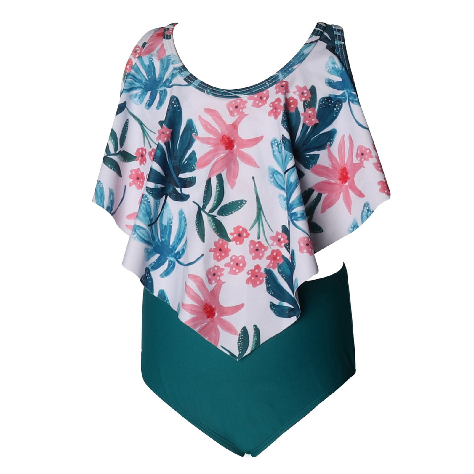 Sxaura Cute One Piece Swimsuit for Little Girl Summer 2025 Tummy ...