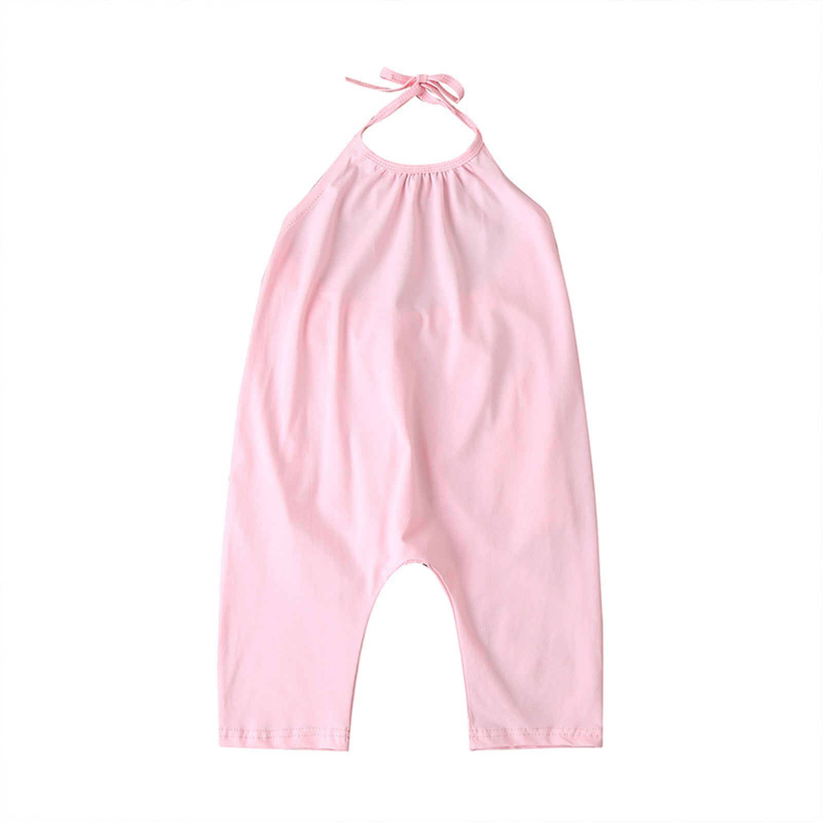 Sxaura Jumpsuits for Baby Girl Trendy Spaghetti Strap Summer Garter ...