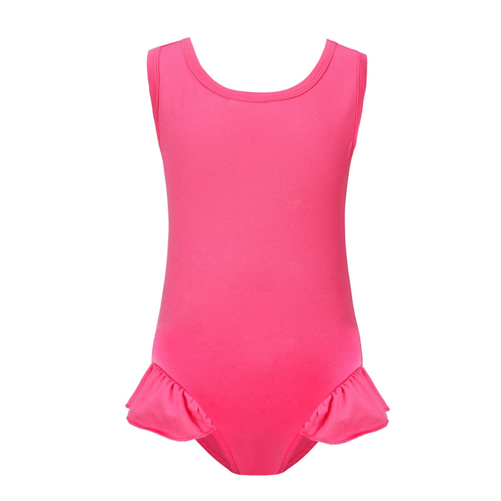 Sxaura One Piece Swimsuit for Little Girl Compression Summer Trendy ...