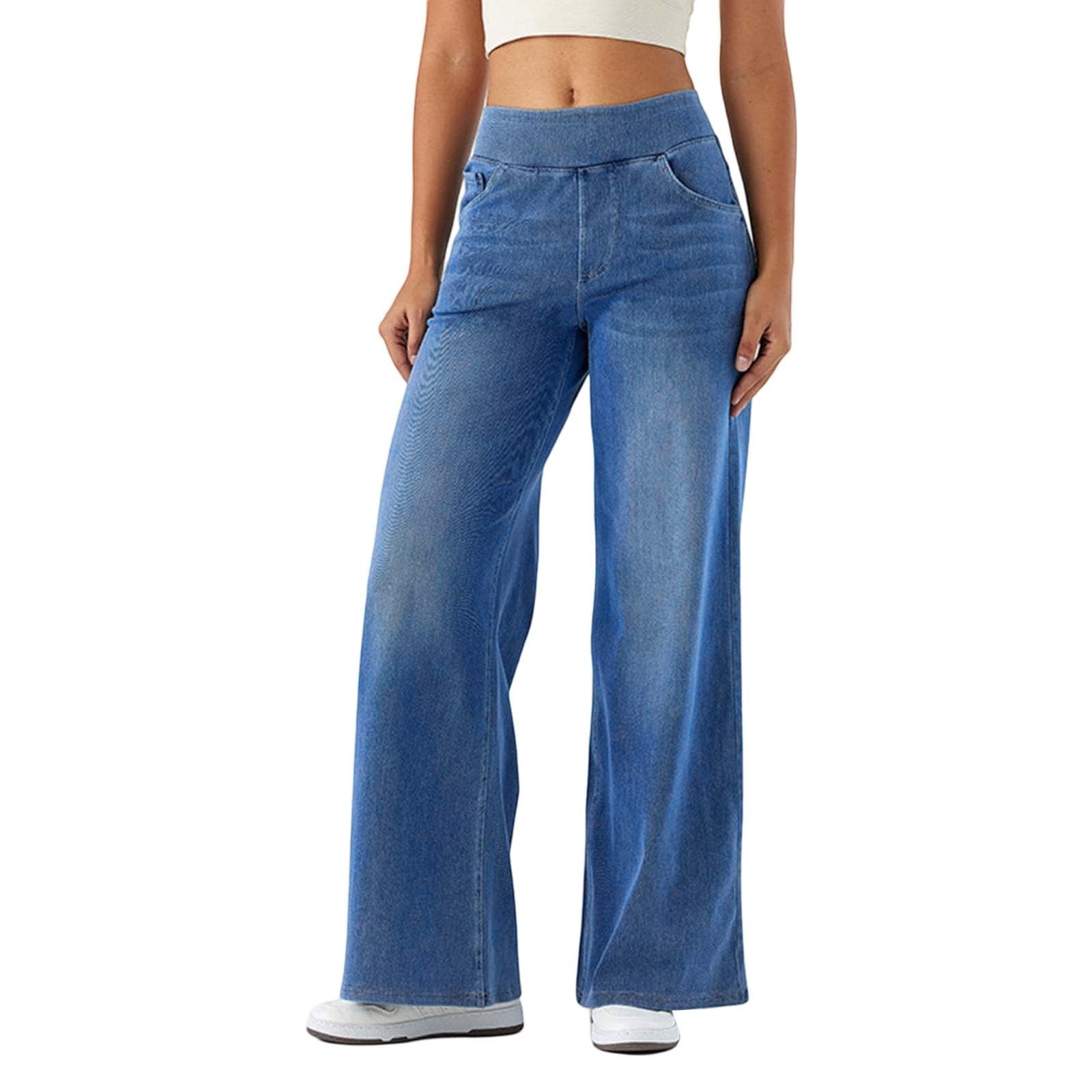 Sxaura Relaxed Fit Boot Cut Jean Denim Jeans for Women Trendy 2025 Slim ...