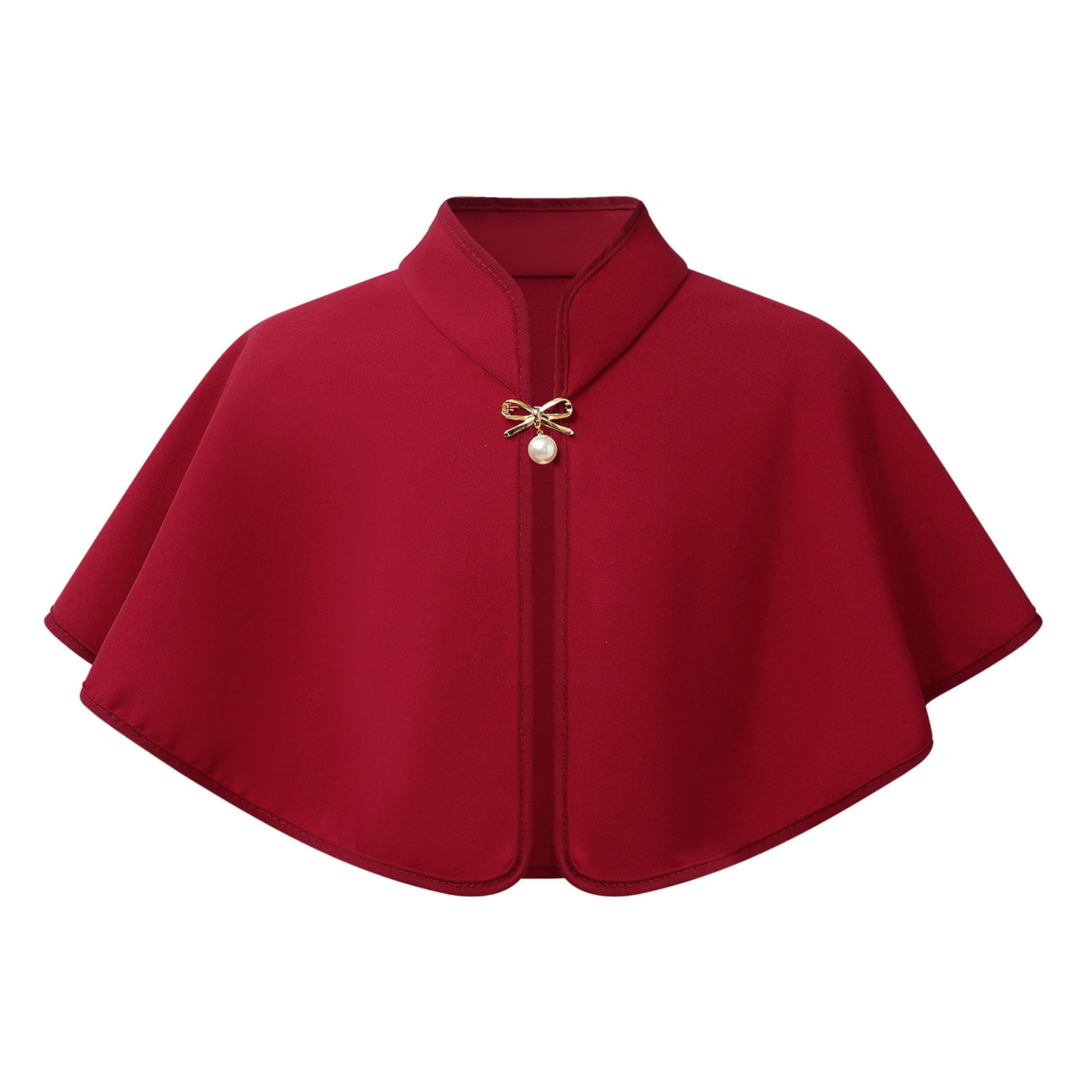 Sxiwei Girls Shawl Shoulder Cape Birthday Party Communion Wraps Shrug ...