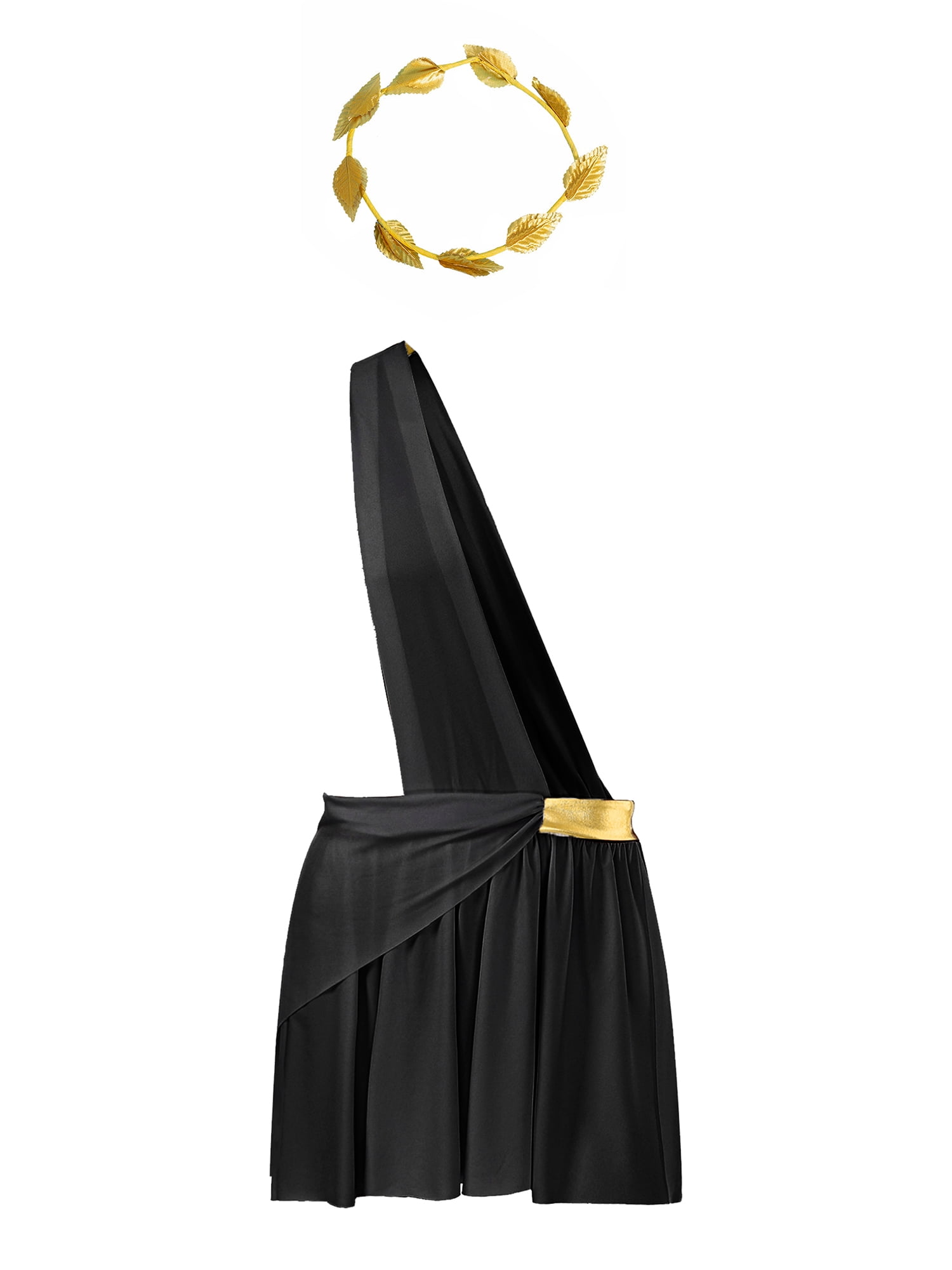 Sxiwei Mens Ancient Greek Roman Toga Costume One Shoulder Strap ...