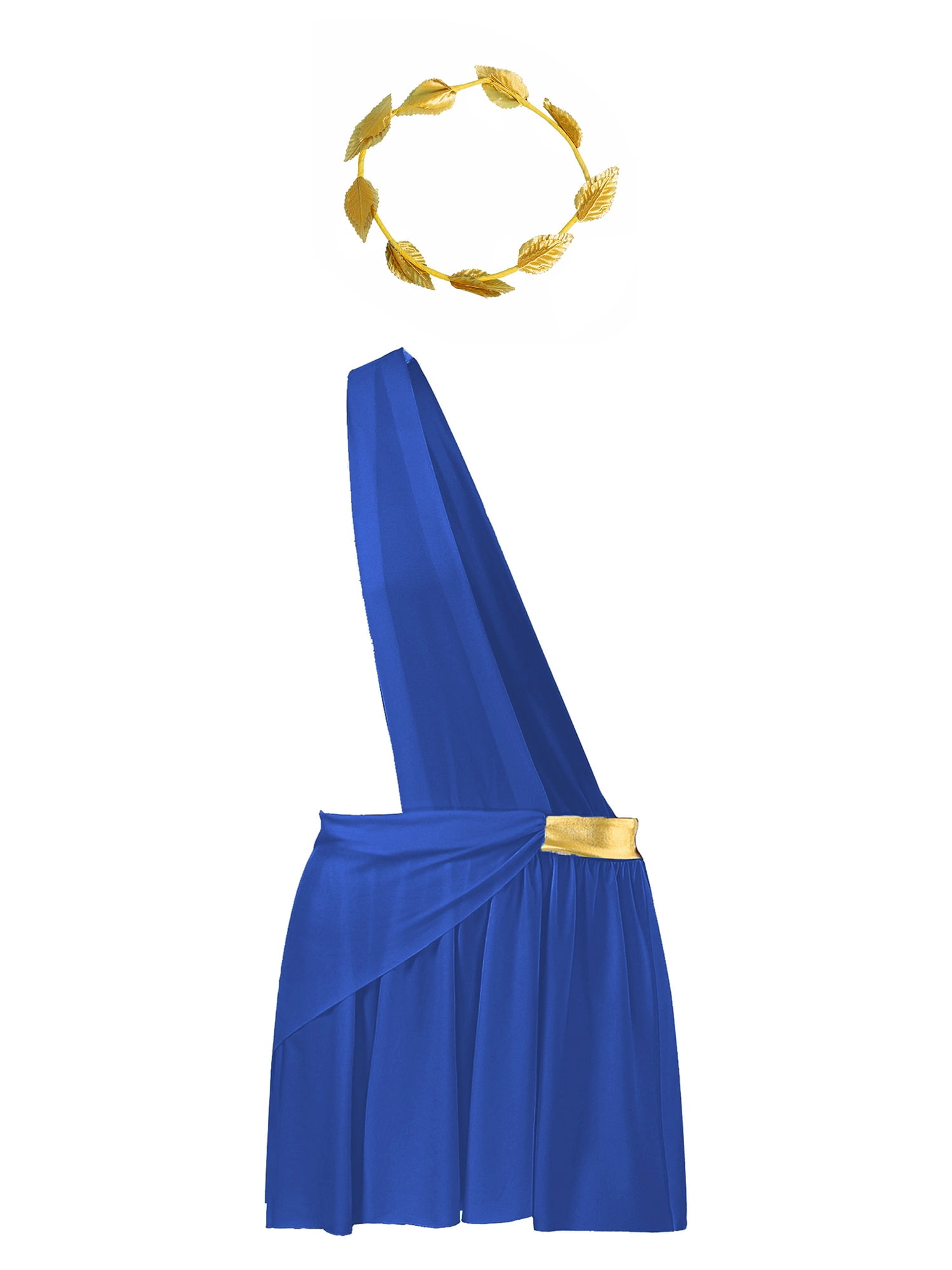 Sxiwei Mens Ancient Greek Roman Toga Costume One Shoulder Strap ...