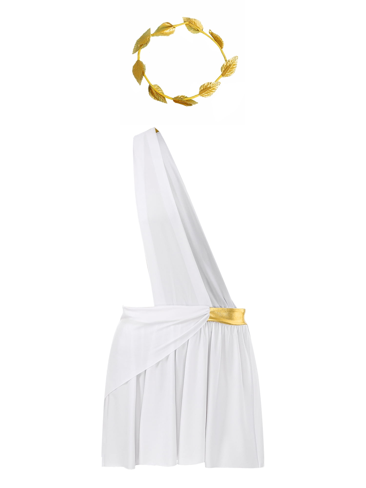 Sxiwei Mens Ancient Greek Roman Toga Costume One Shoulder Strap ...