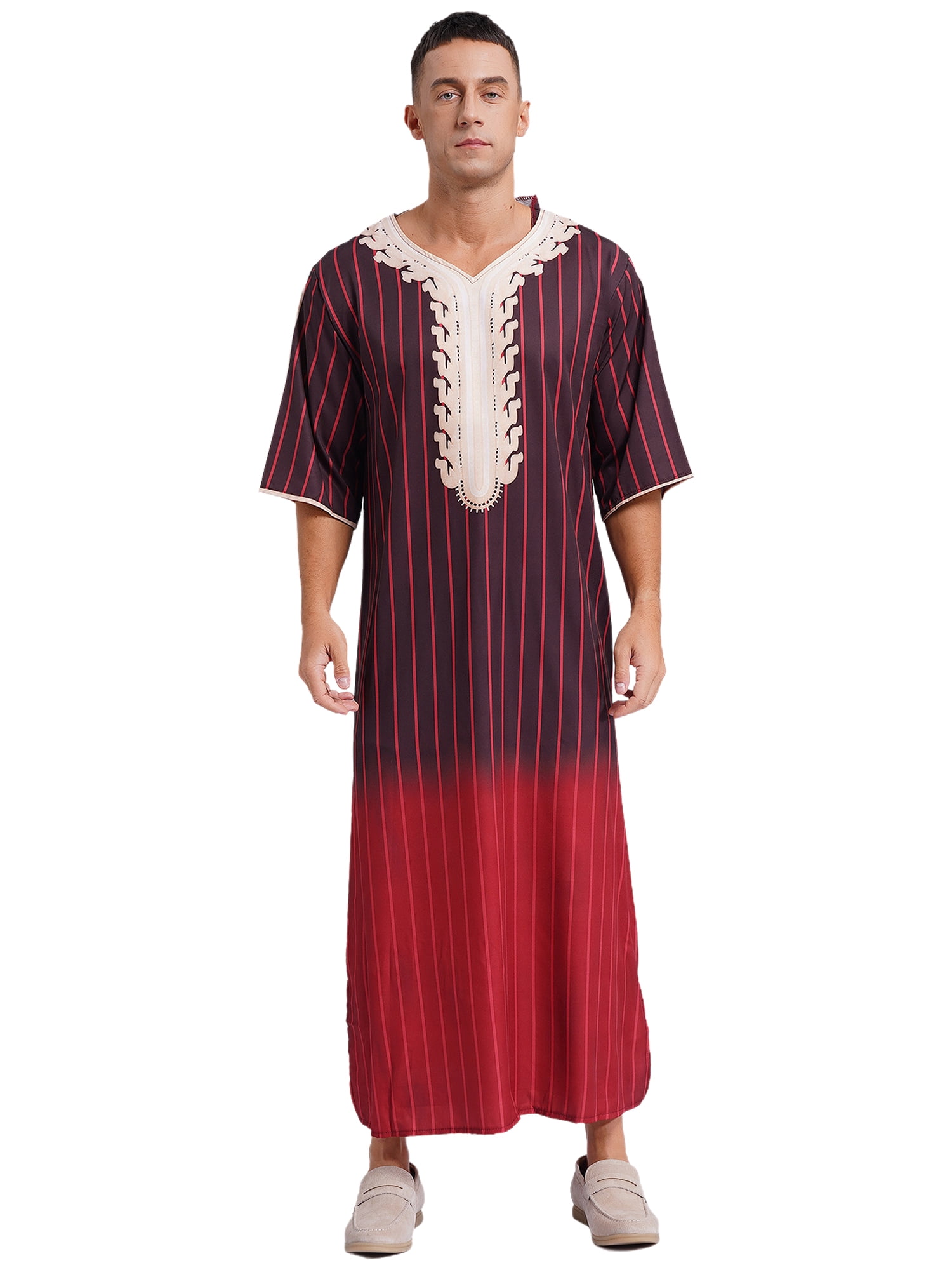 Sxiwei Mens Muslim Robe Clothes Middle East Arab Dubai Malaysia Robes ...