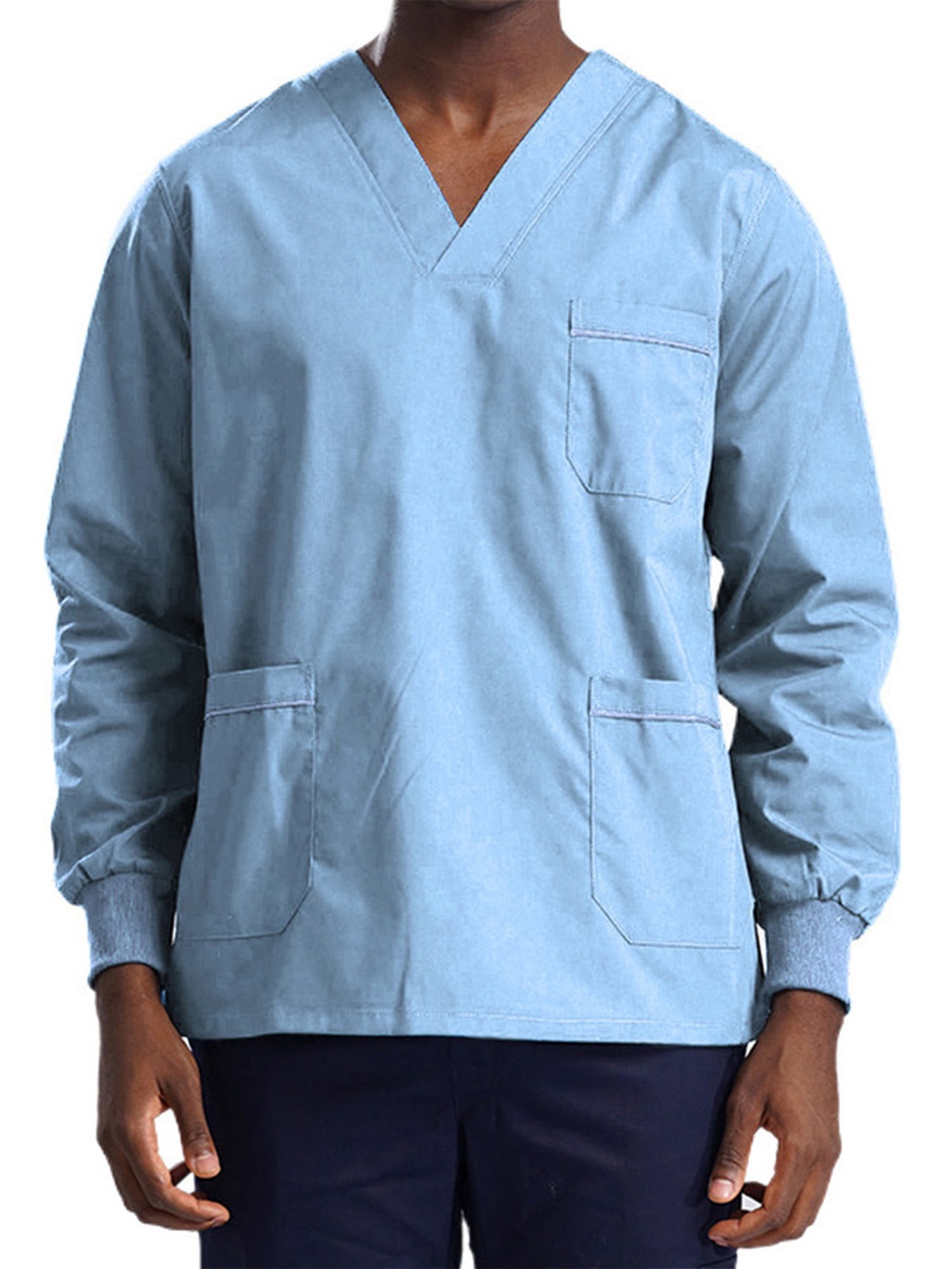 Sxiwei Premium Scrub Tops for Men Scrub Zone Healthcare Medical Uniform ...
