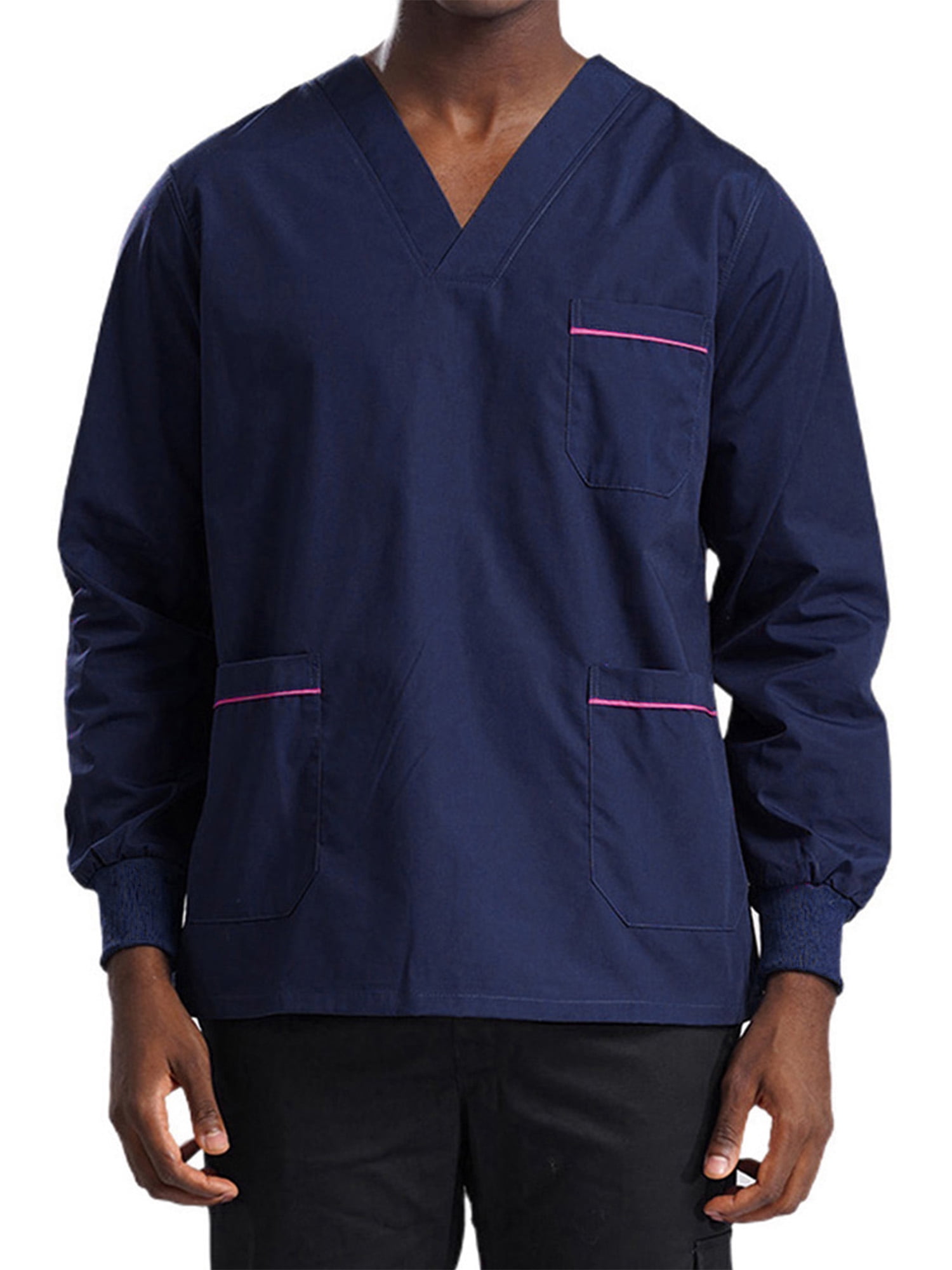 Sxiwei Premium Scrub Tops for Men Scrub Zone Healthcare Medical Uniform ...