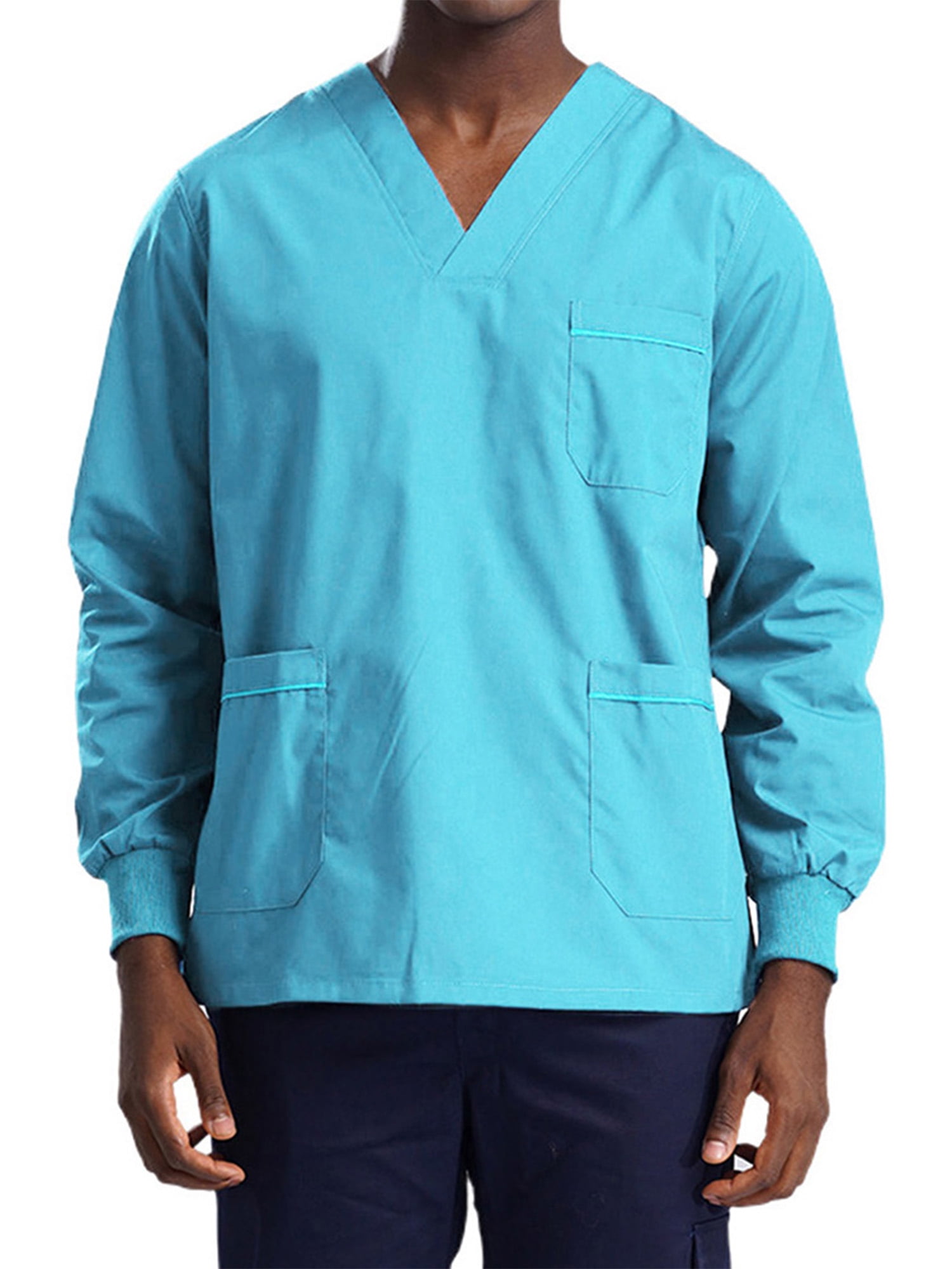 Sxiwei Premium Scrub Tops for Men Scrub Zone Healthcare Medical Uniform ...