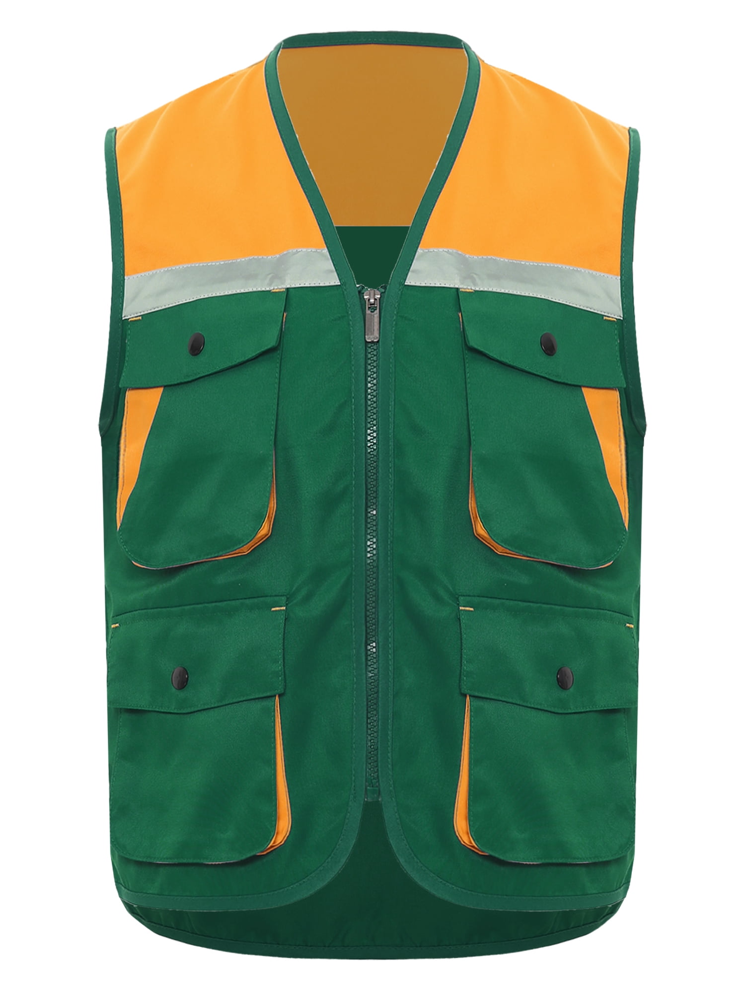 Sxiwei Women Sleeveless Cargo Vest Work Uniform with Multi Pockets for ...