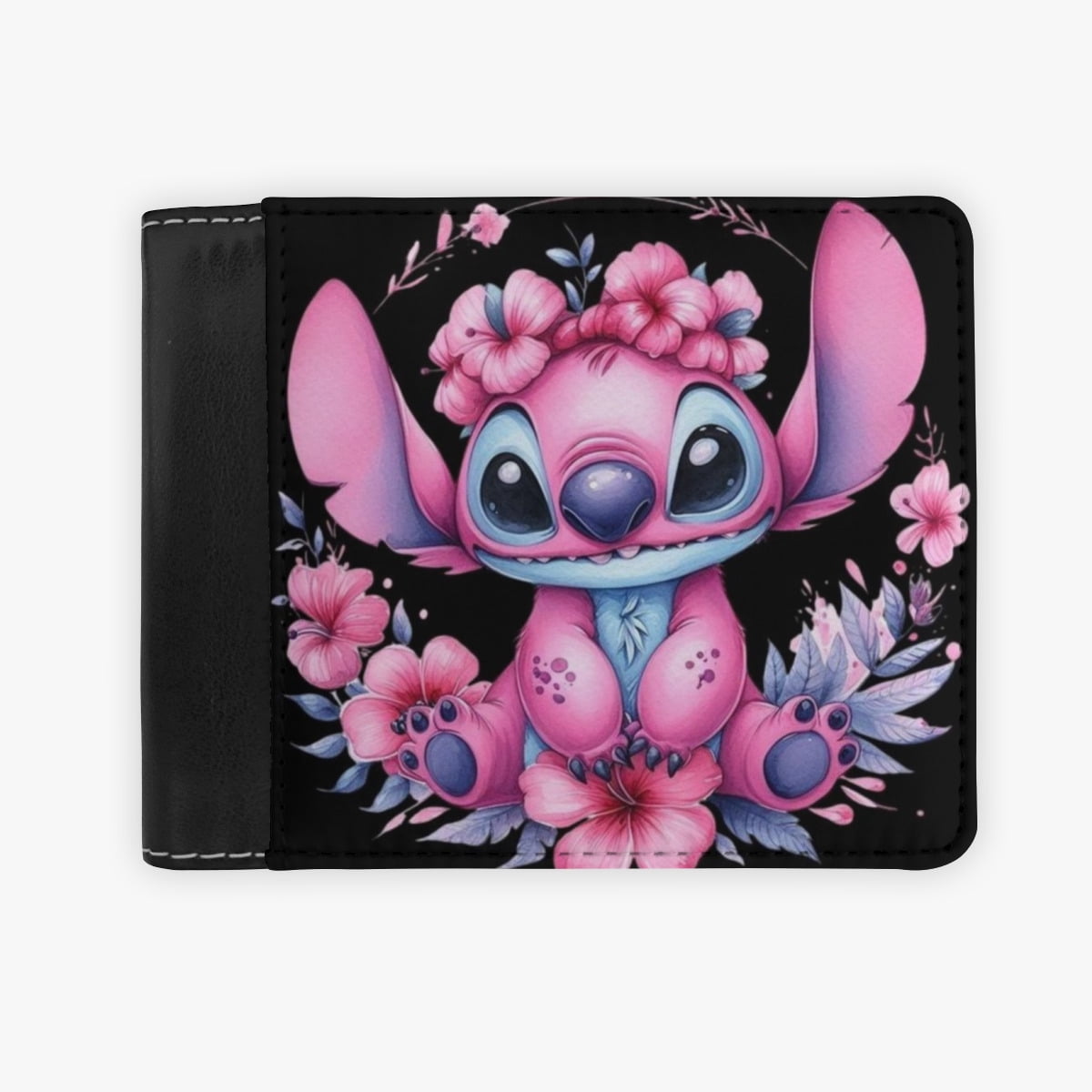 Sxtitch Fashionable double-fold wallet with multi-functional partitions ...